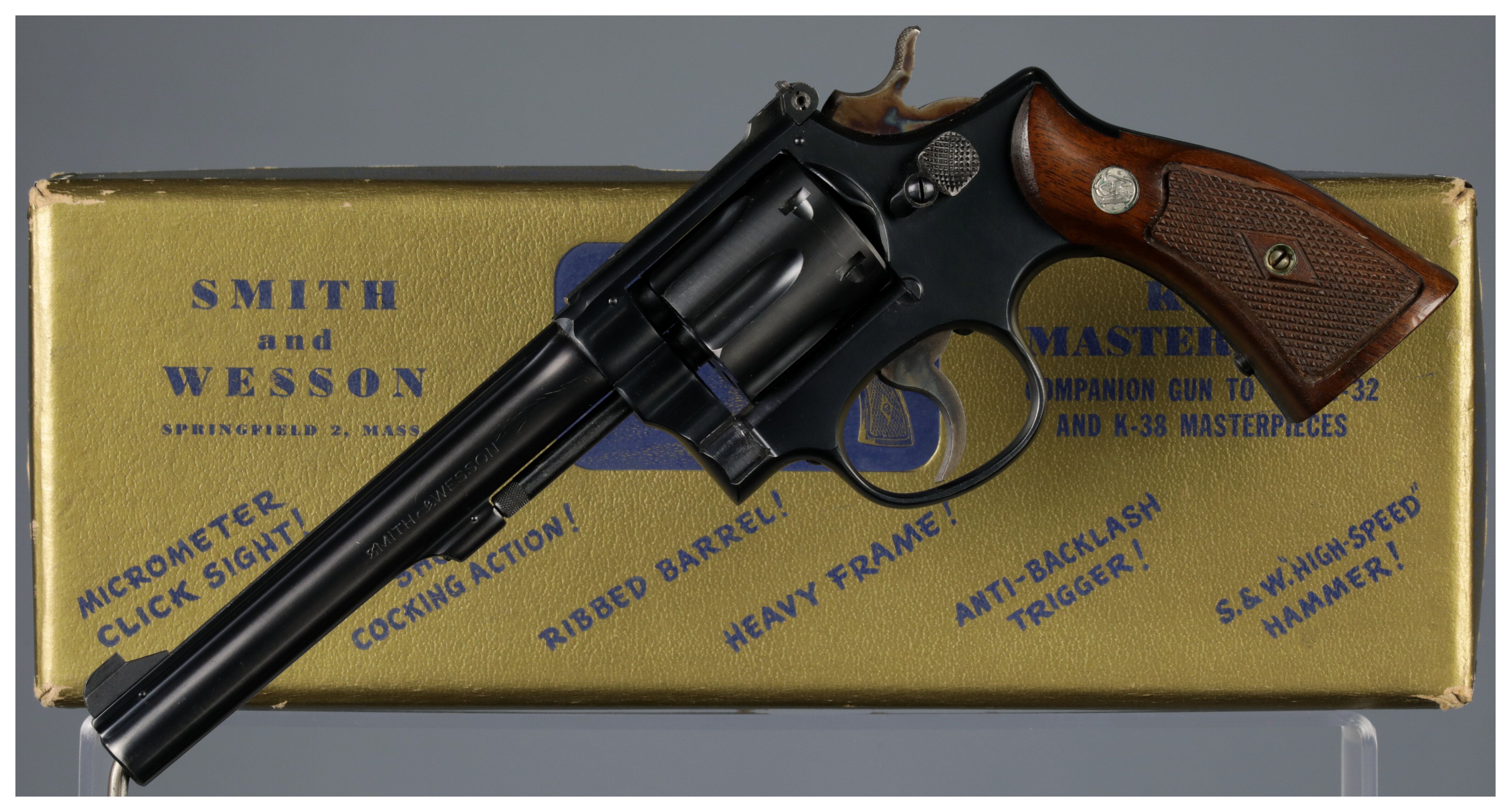 Smith & Wesson K-22 Masterpiece Pre-Model 17 Revolver | Rock Island Auction