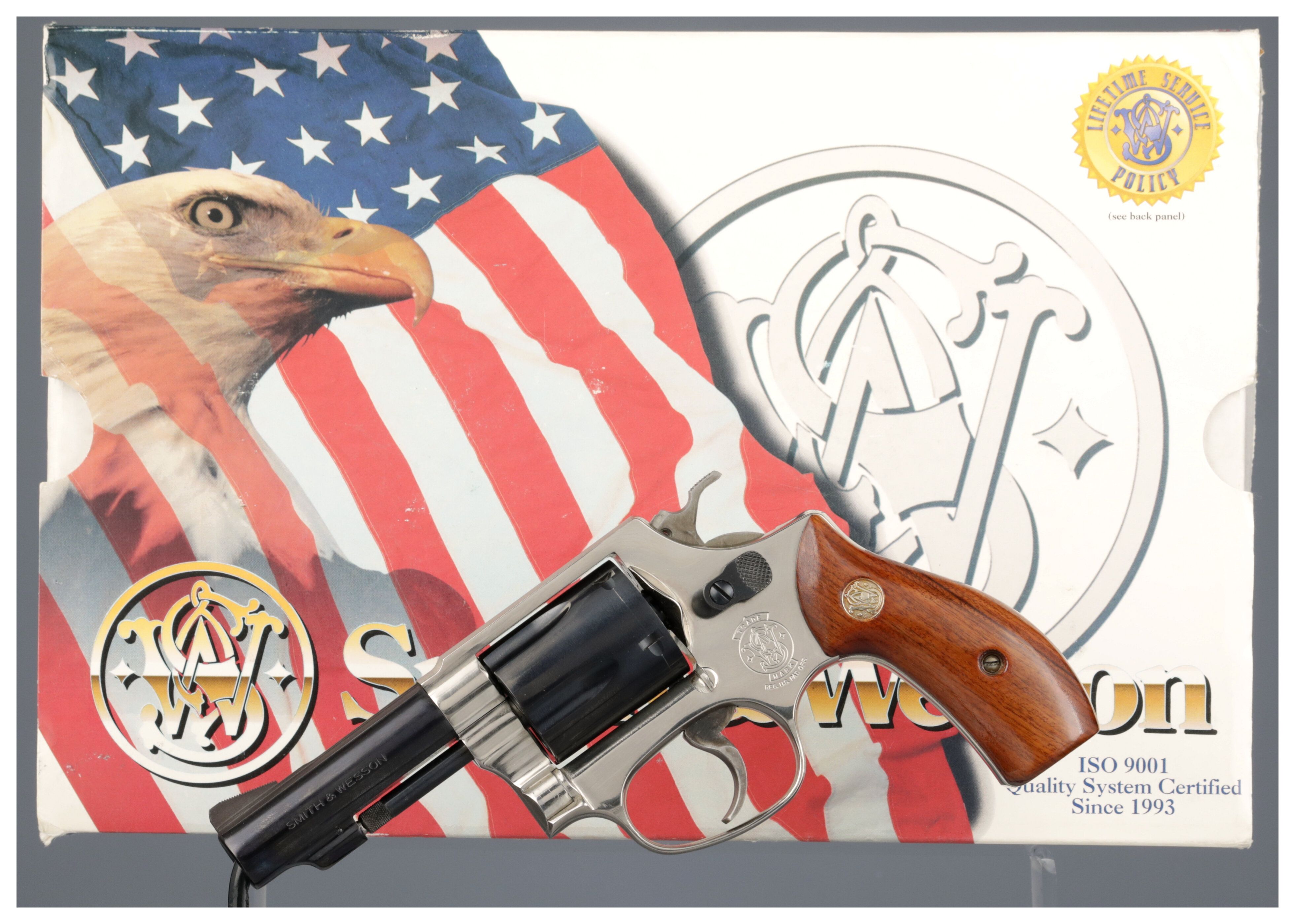 Factory Two-Tone Smith & Wesson Model 36-1 Revolver | Rock Island Auction