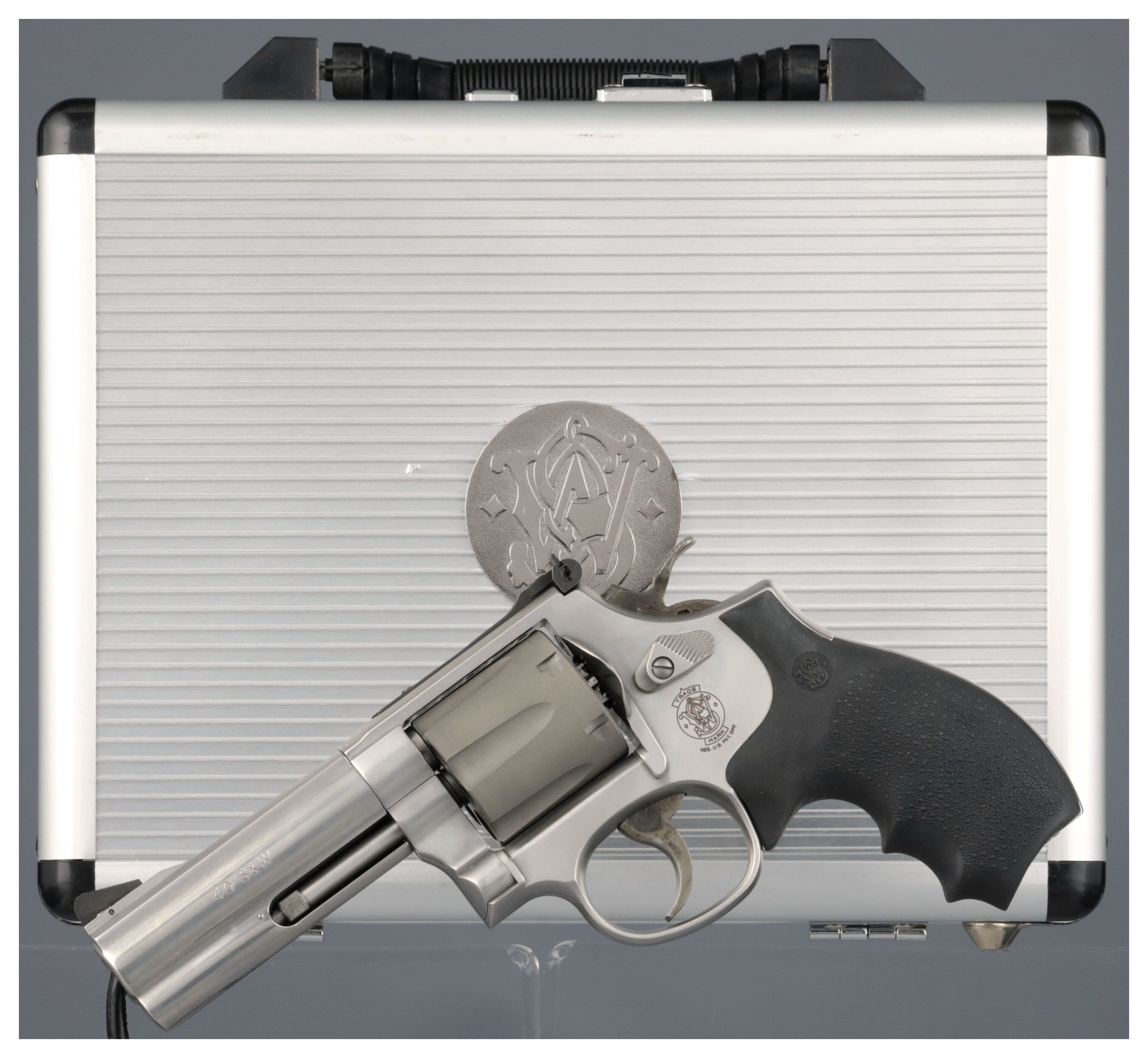 Rare Smith & Wesson Model 646 Double Action Revolver with Case | Rock ...