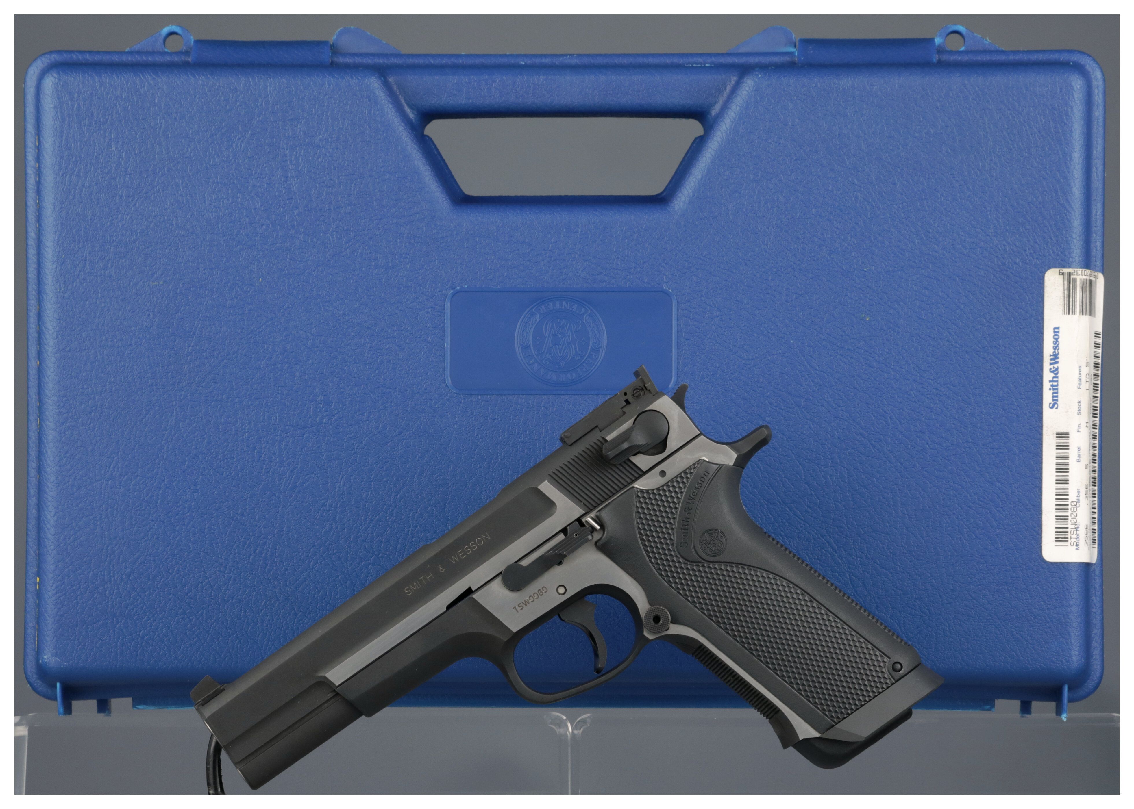 Smith & Wesson Performance Center Model 3566 TSW Limited Pistol | Rock ...