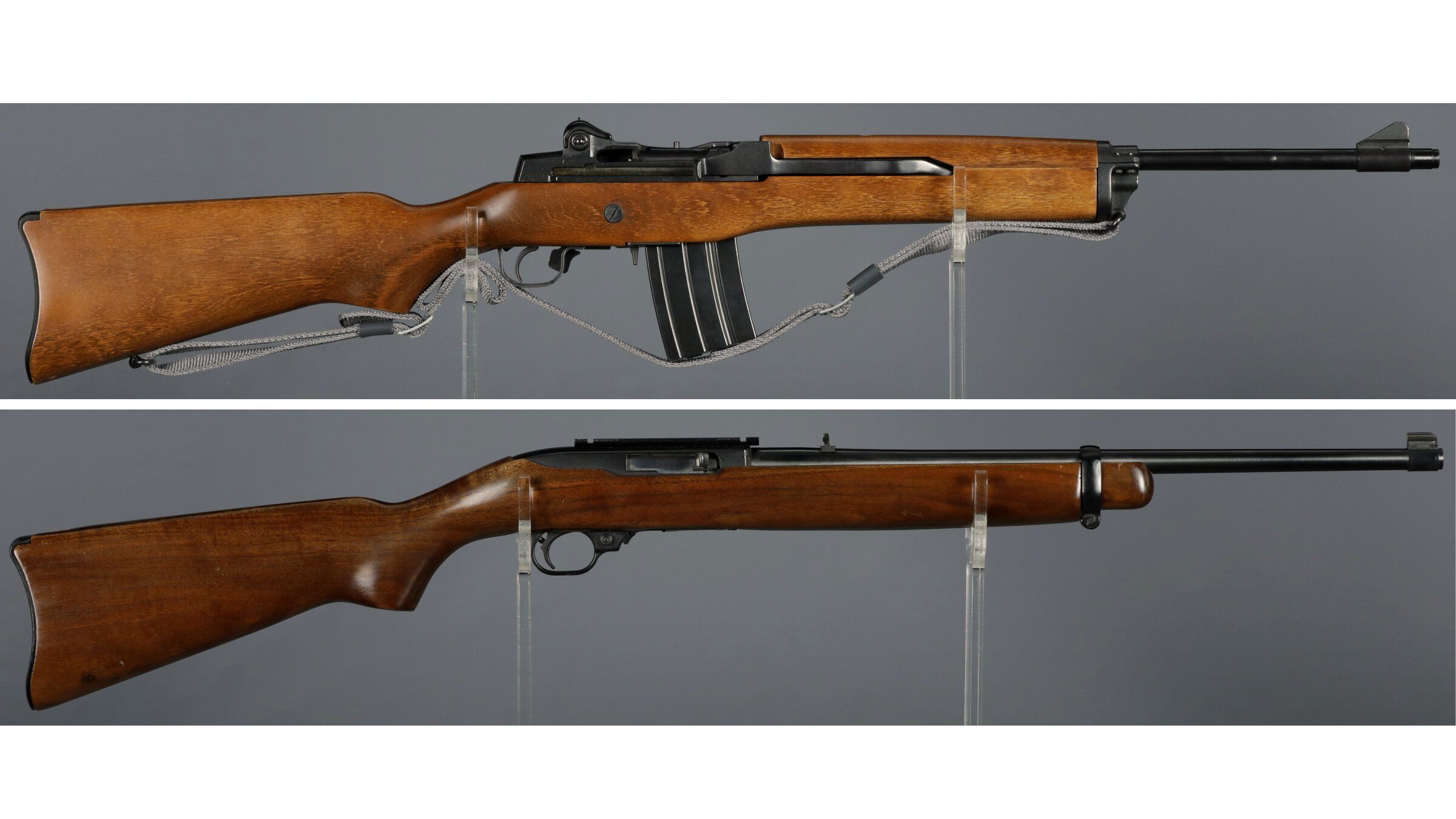 Two Ruger Semi-Automatic Rifles | Rock Island Auction