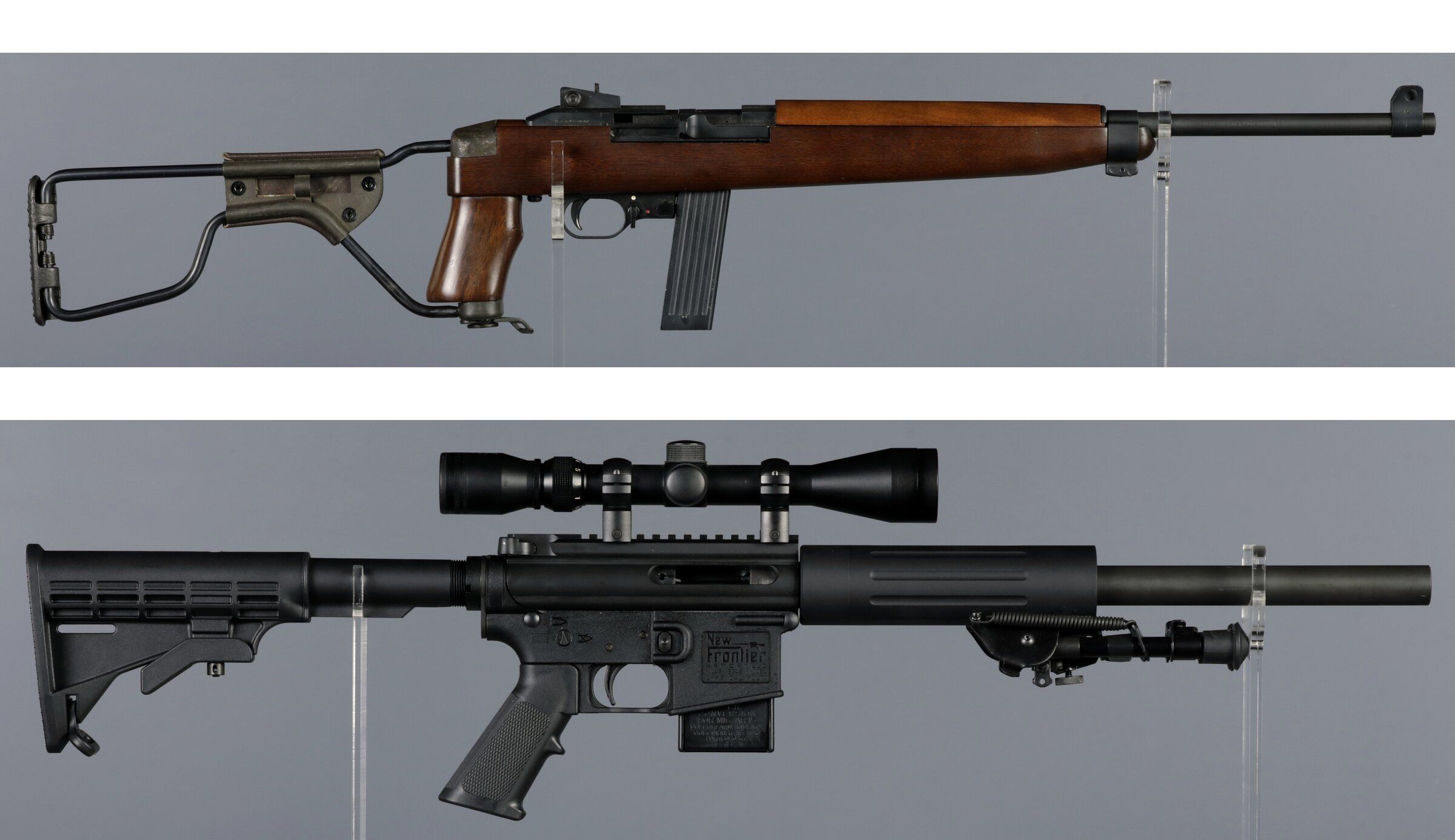 Two Semi-Automatic Rimfire Rifles | Rock Island Auction