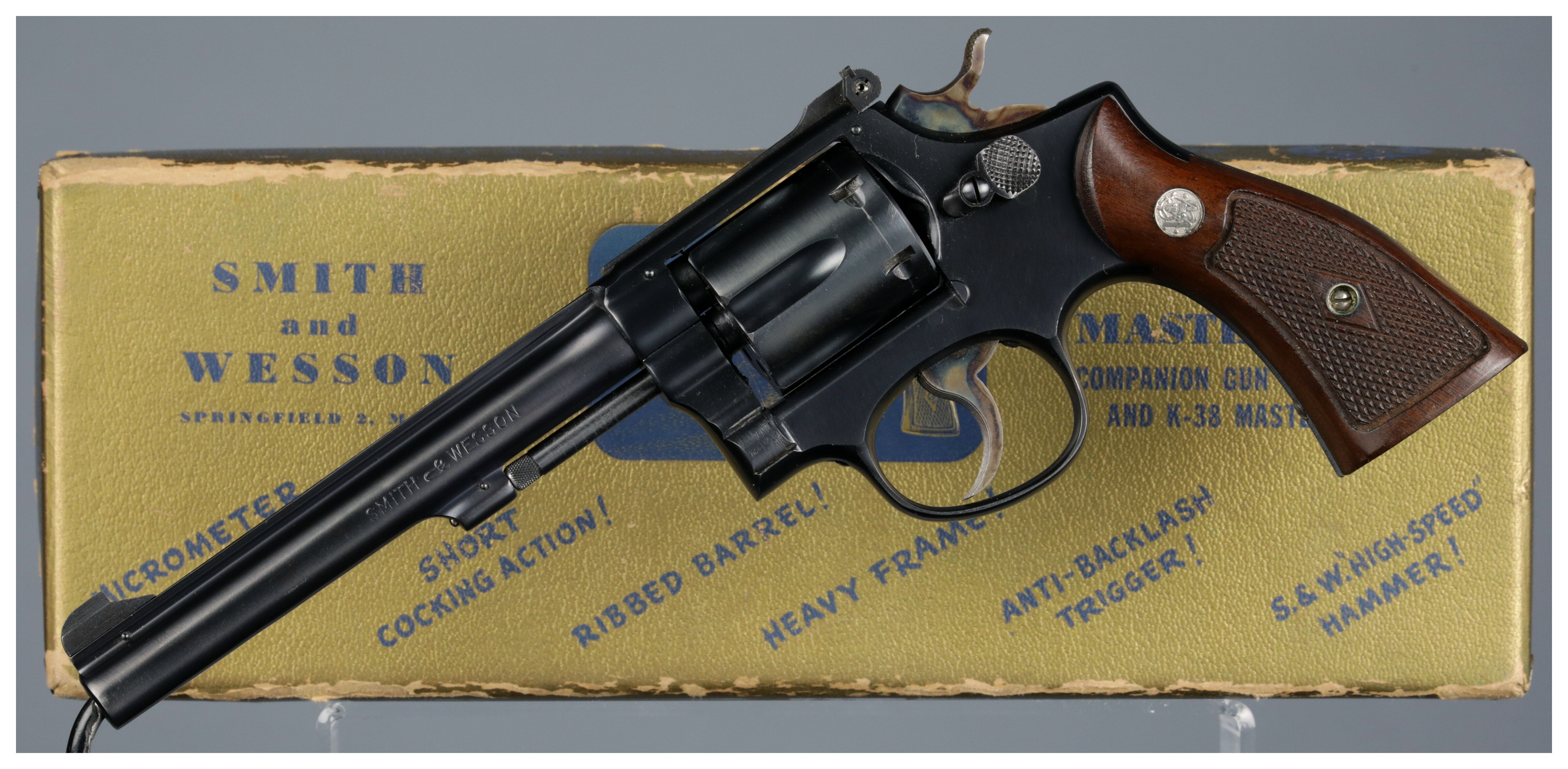 Smith & Wesson K-22 Masterpiece Pre-Model 17 Revolver | Rock Island Auction
