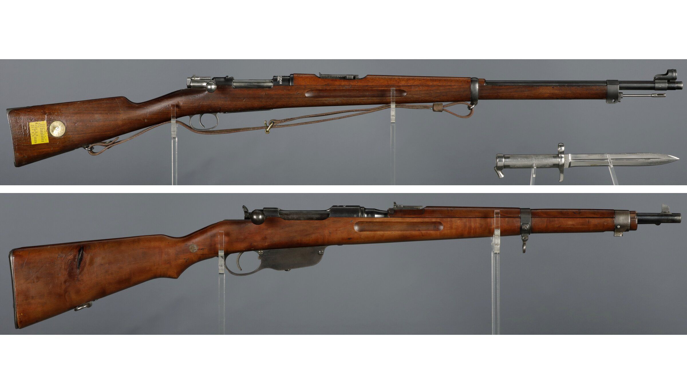 Two European Bolt Action Rifles | Rock Island Auction