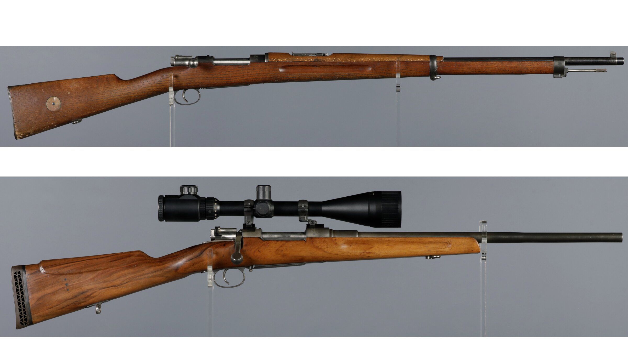 Two Swedish Carl Gustaf Model 1896 Bolt Action Rifles | Rock Island Auction