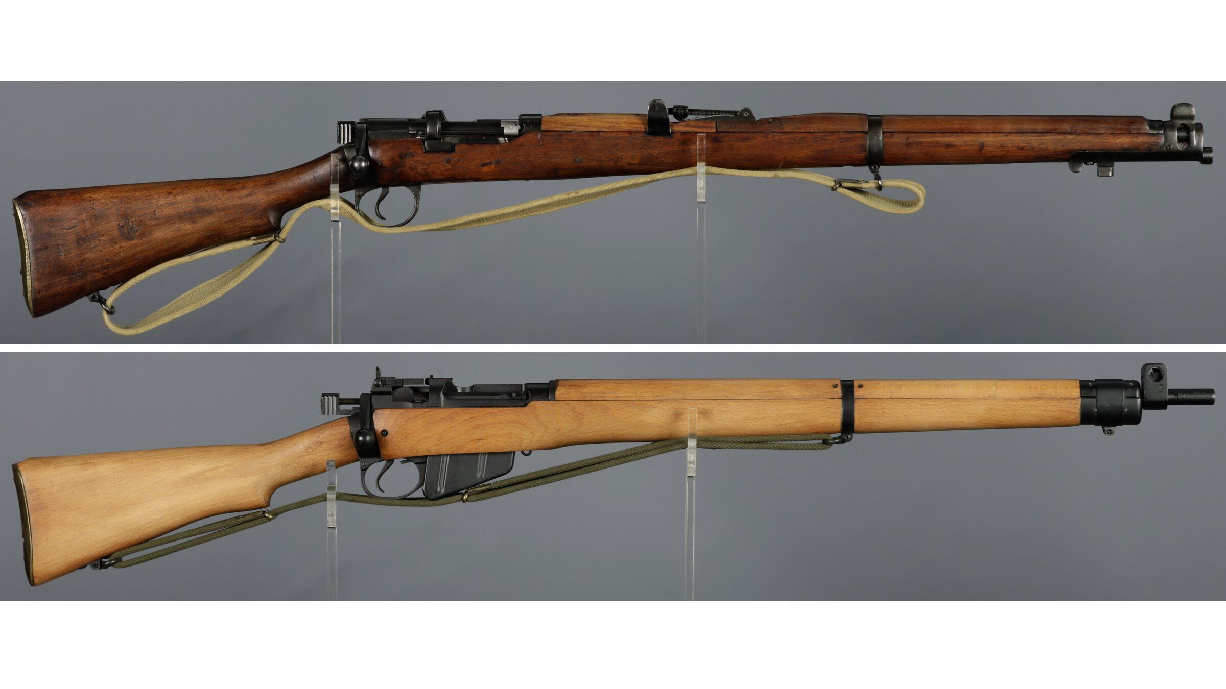 Two Enfield Pattern Bolt Action Long Guns | Rock Island Auction