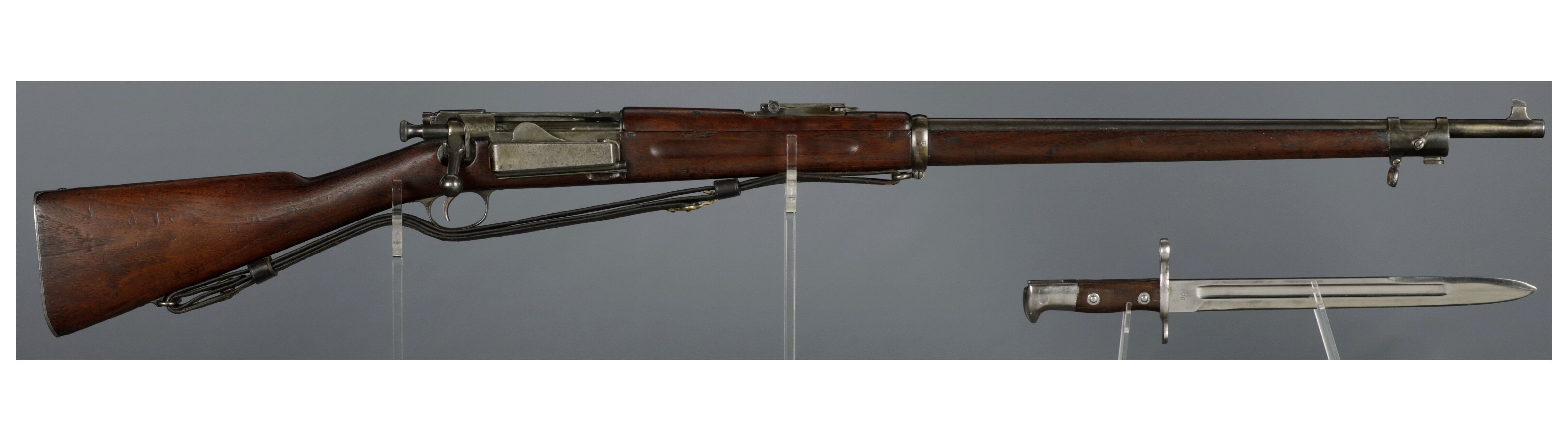 U.S. Springfield Armory Model 1896 Rifle with Bayonet | Rock Island Auction