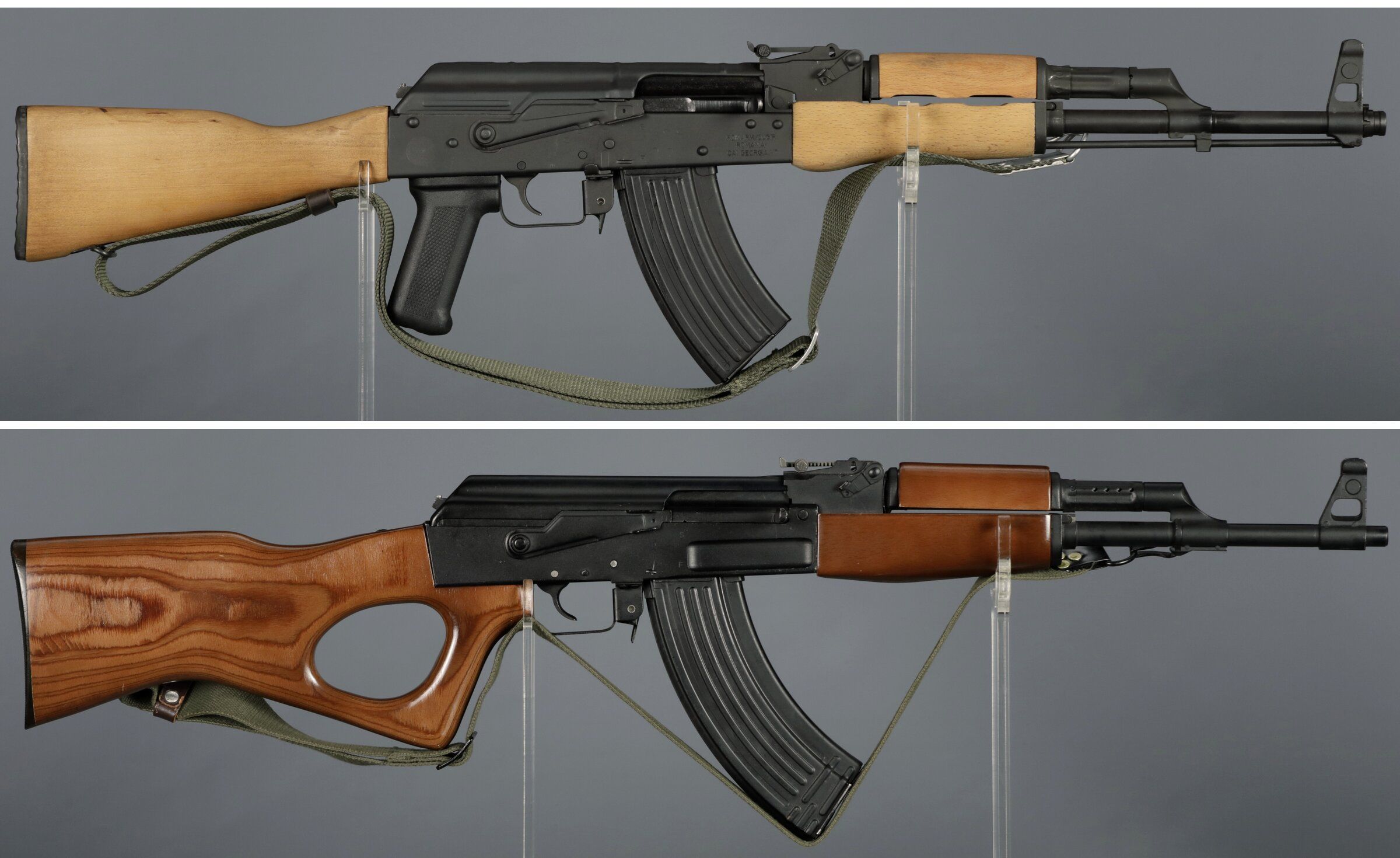 Two AK Pattern Semi-Automatic Rifles | Rock Island Auction