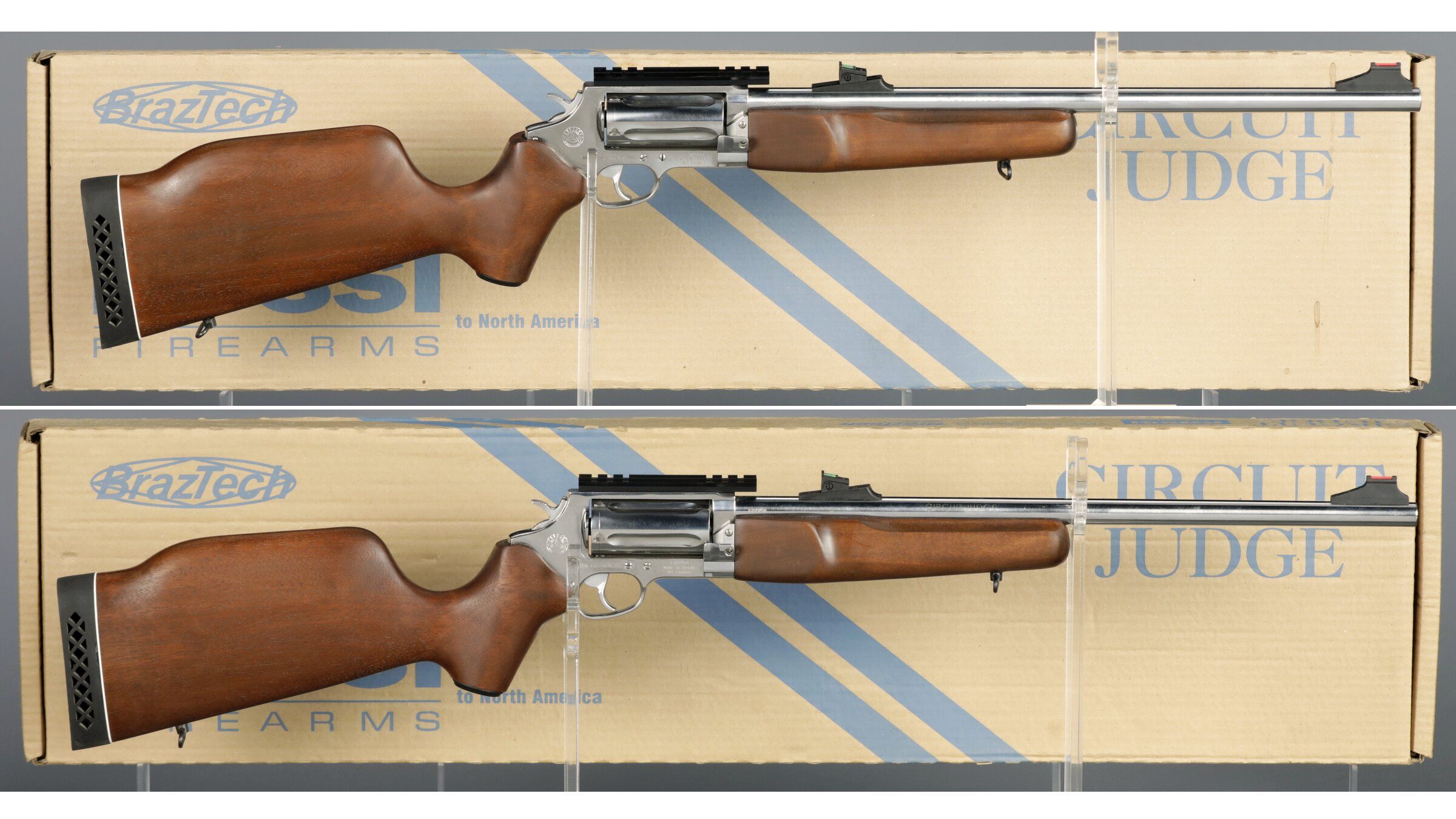 Two Taurus Circuit Judge Revolving Rifles with Boxes | Rock Island Auction