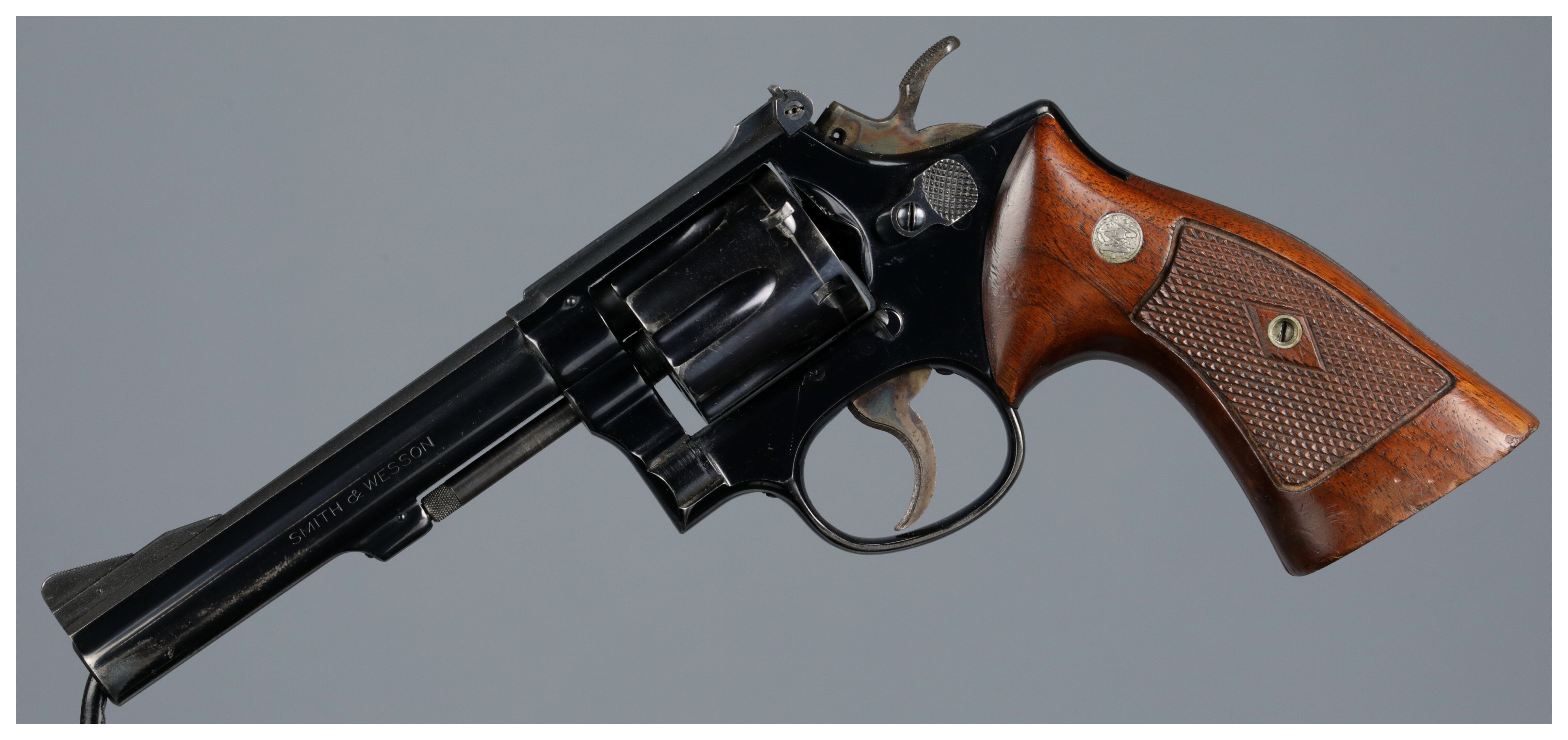 Rare Smith & Wesson Pre-Model 15 K38 Combat Masterpiece Revolver | Rock ...