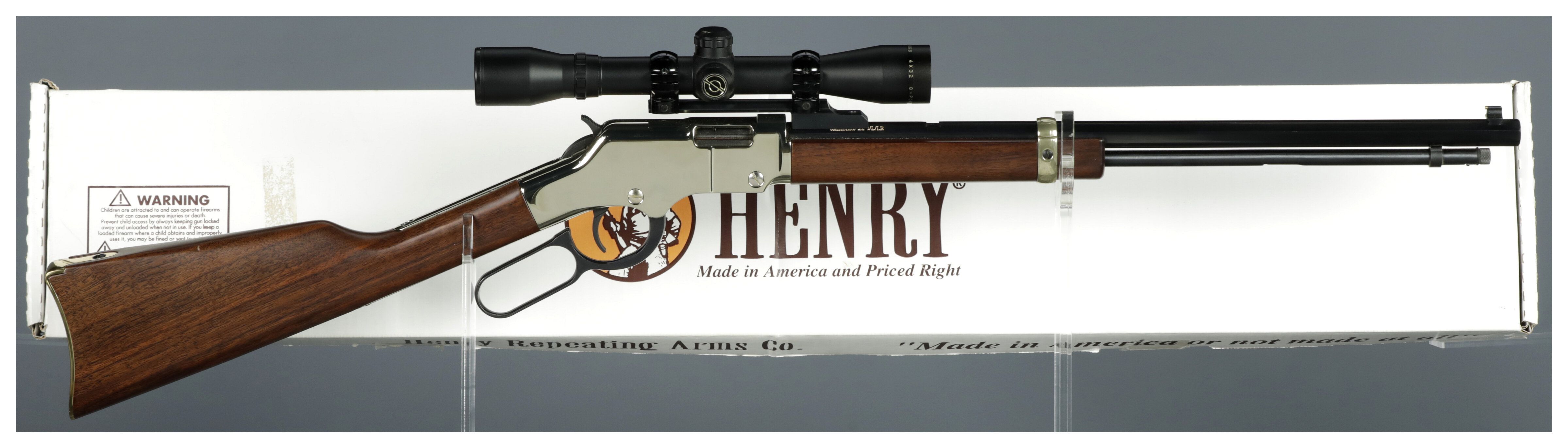 Henry Model H004 Golden Boy Lever Action Carbine with Box | Rock Island ...