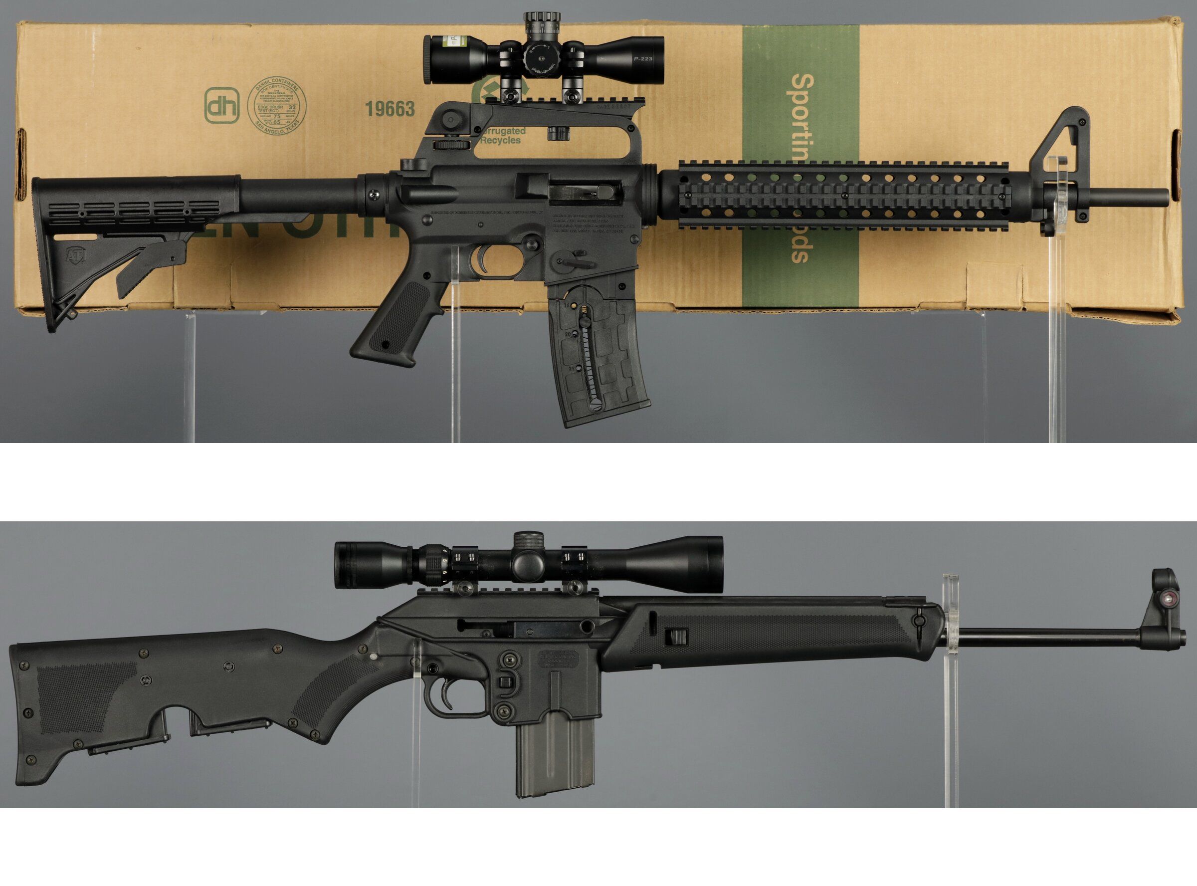 Two Semi-Automatic Rifles | Rock Island Auction
