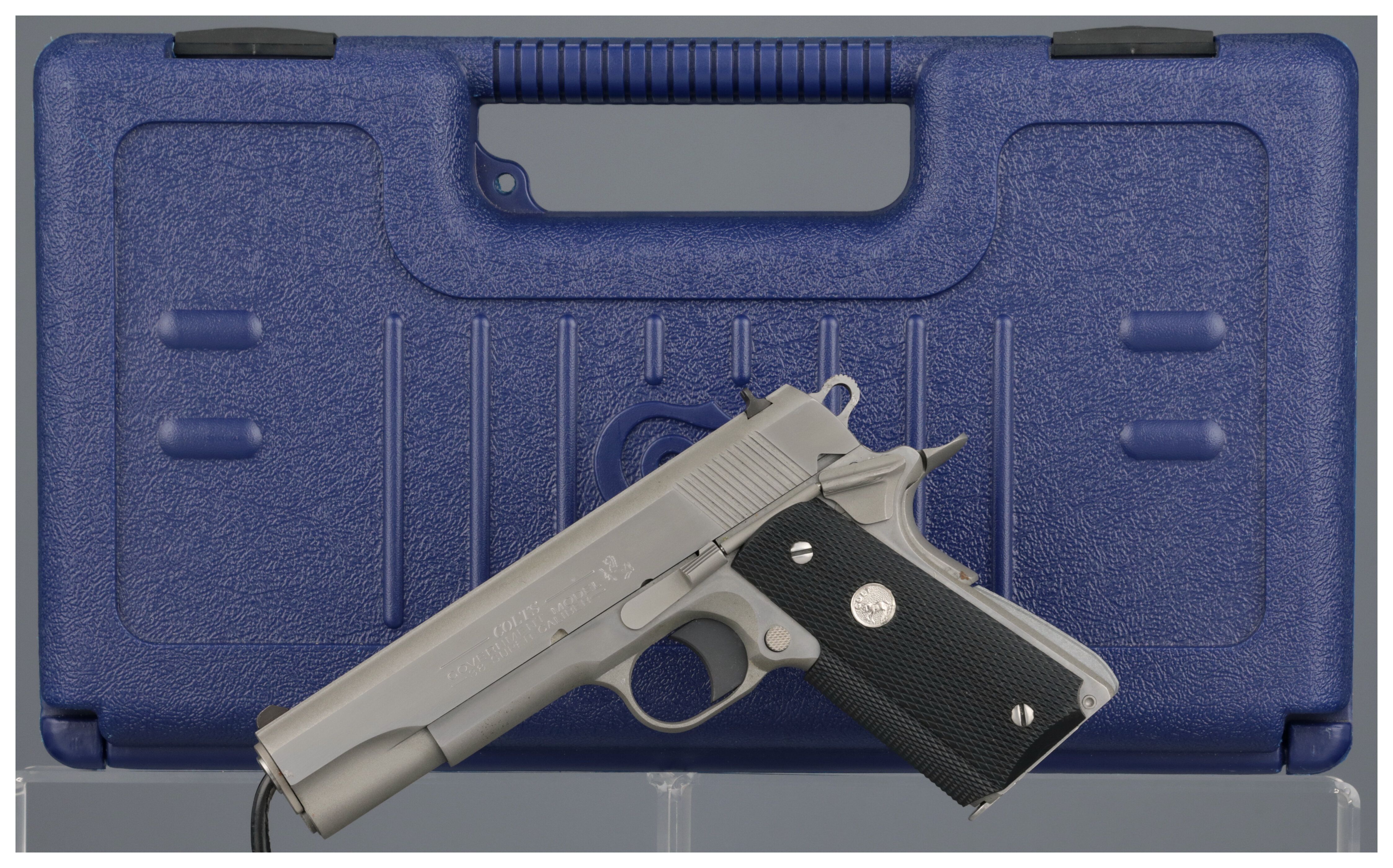 Colt Mk Iv Series 80 Government Model Semi Automatic Pistol Rock