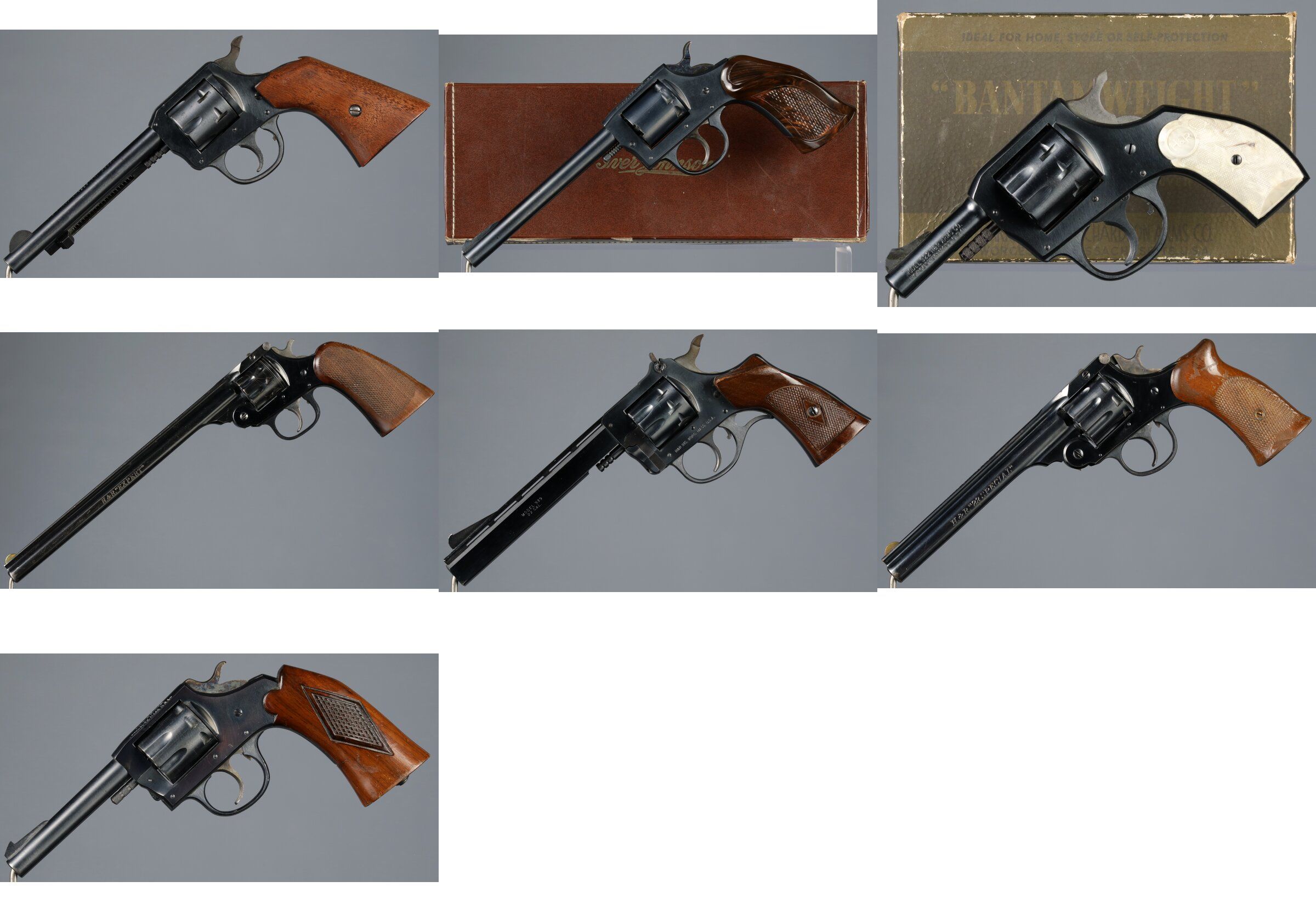 Seven Double Action Rimfire Revolvers | Rock Island Auction