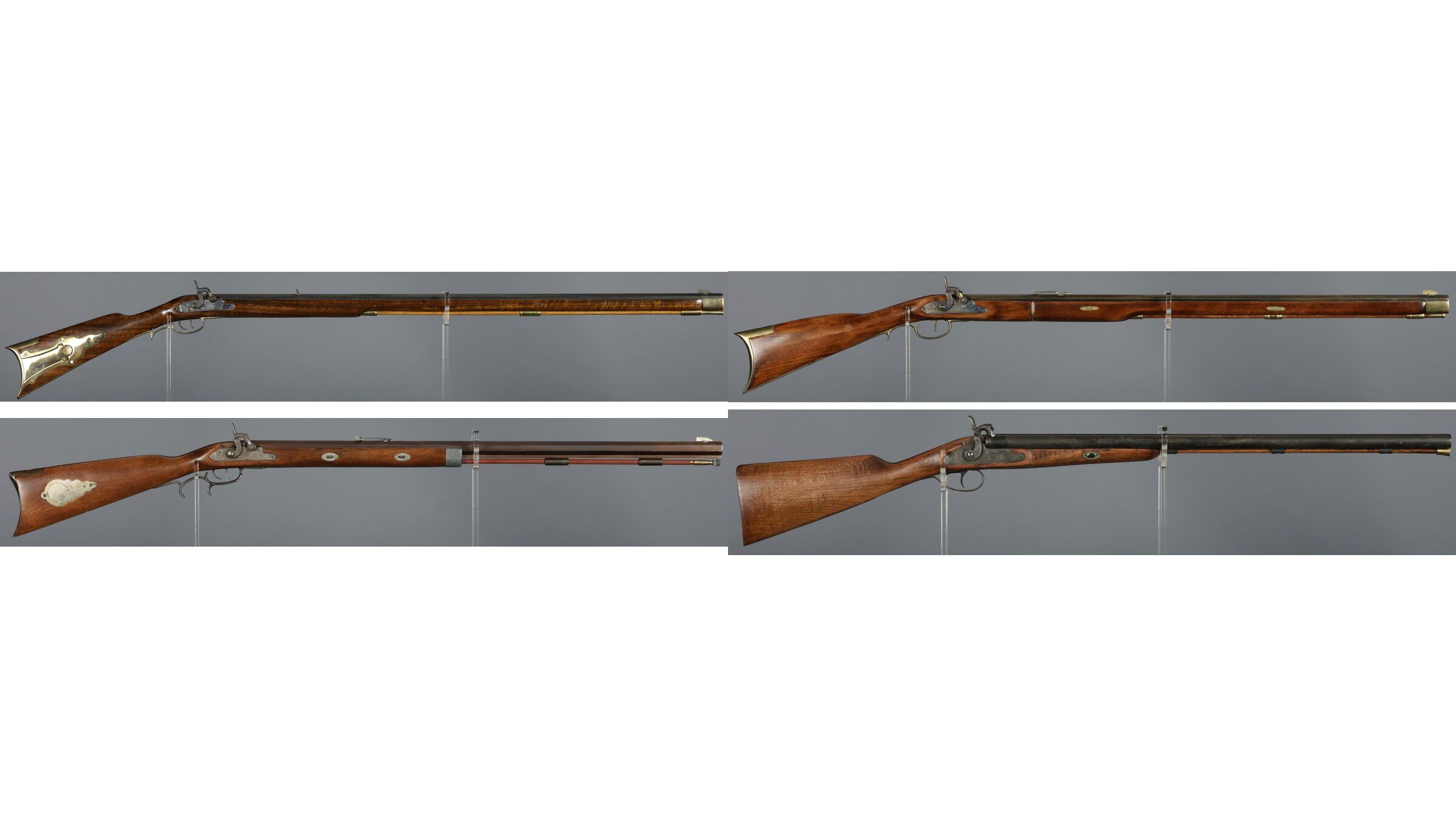 Four Contemporary Percussion Firearms | Rock Island Auction