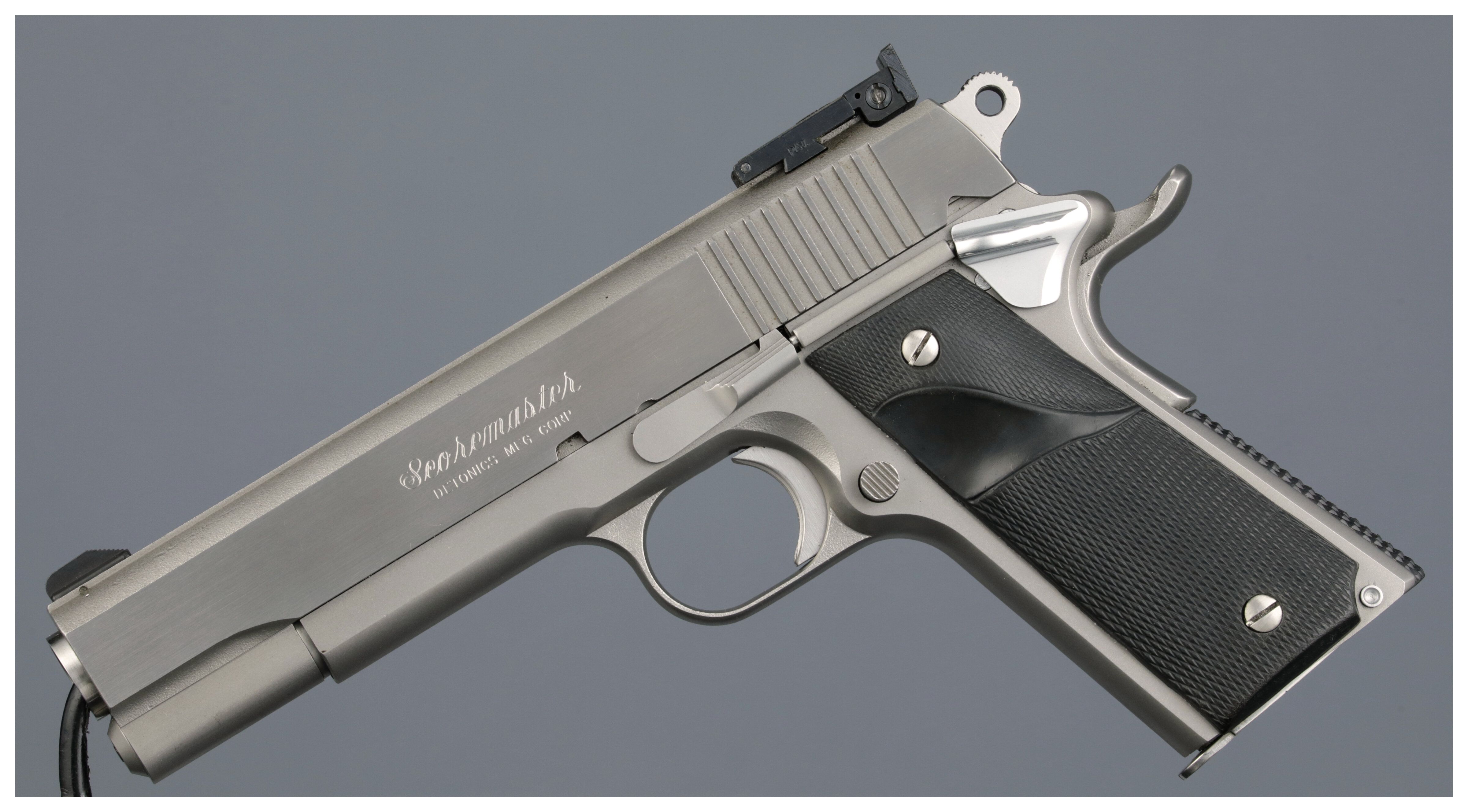 Detonics Scoremaster Pistol in .451 Detonics Magnum | Rock Island Auction