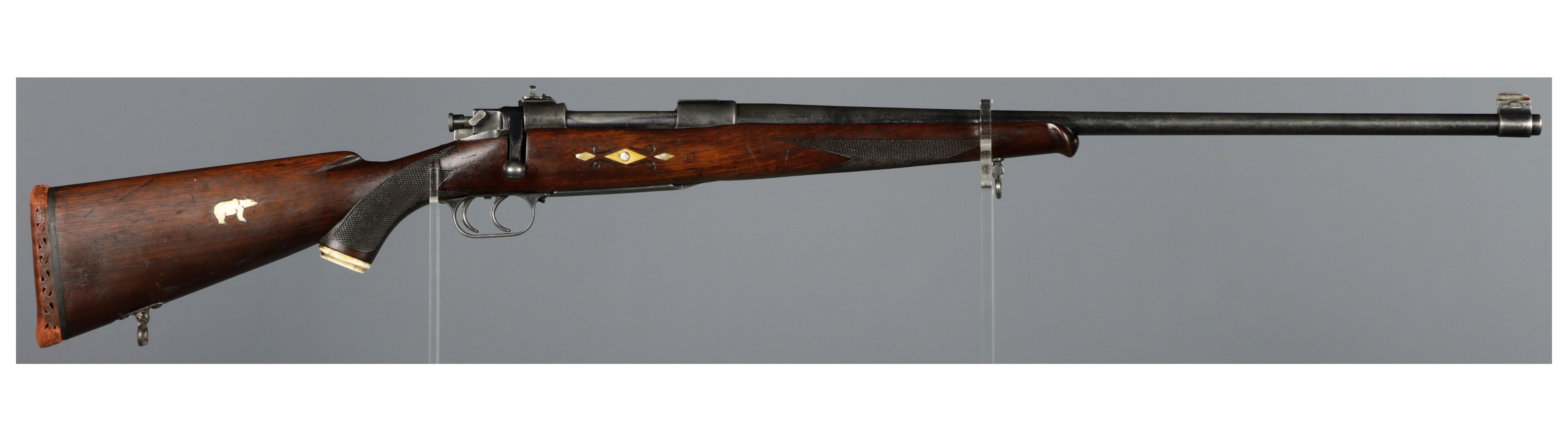 Rare Newton Arms Co. Model 1916 Bolt Action Rifle in .35 Newton | Rock ...