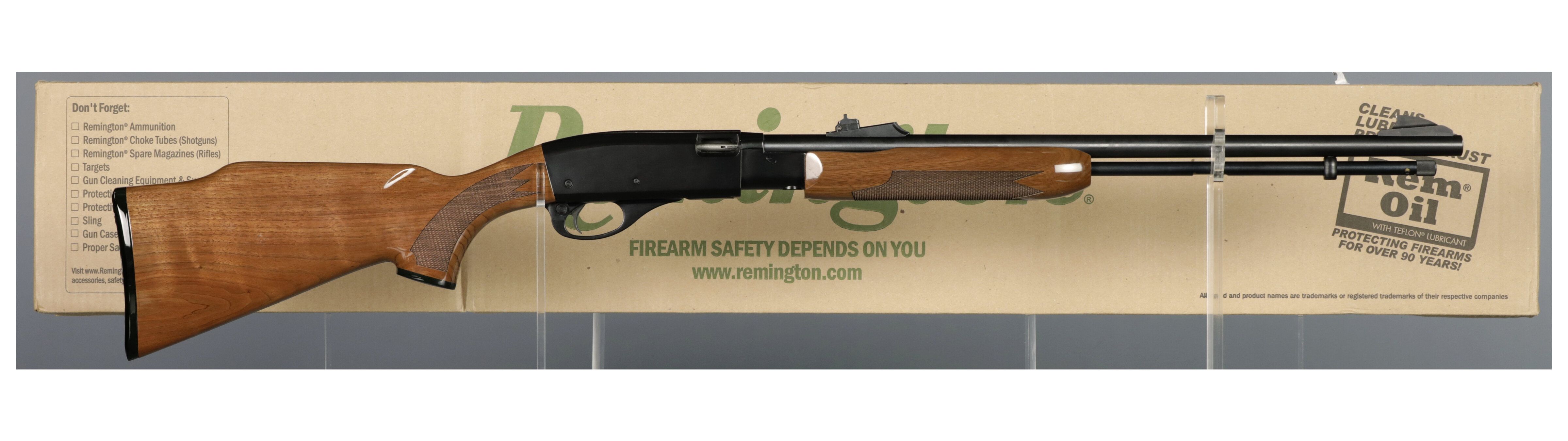 Remington Model 572 Fieldmaster Slide Action Rifle with Box | Rock ...