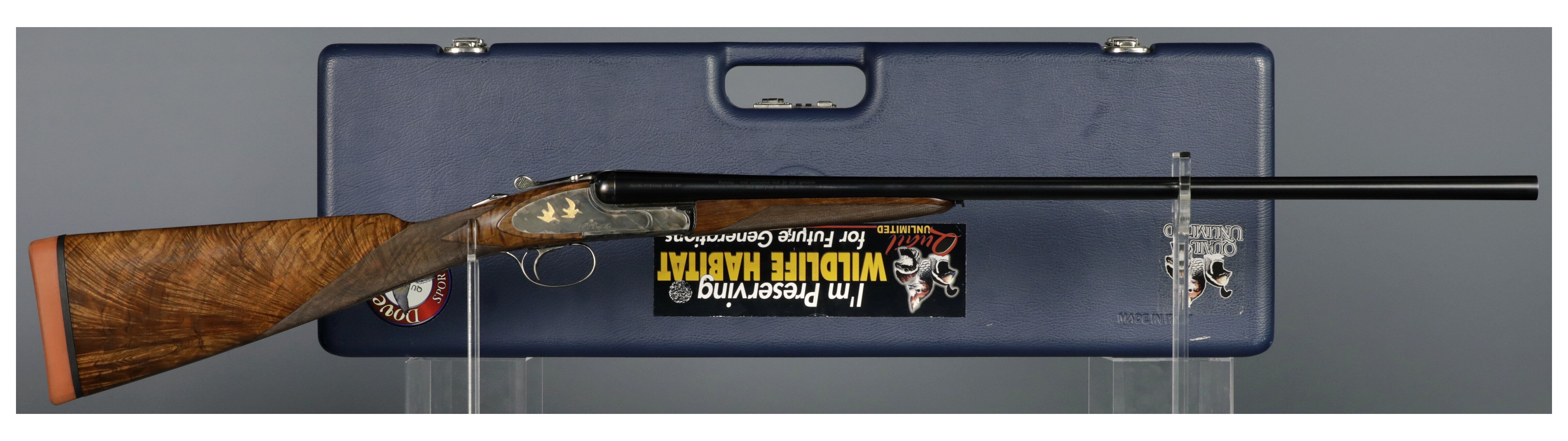 Beretta Model 470 EL Double Barrel 20 Gauge Shotgun with Case | Rock ...