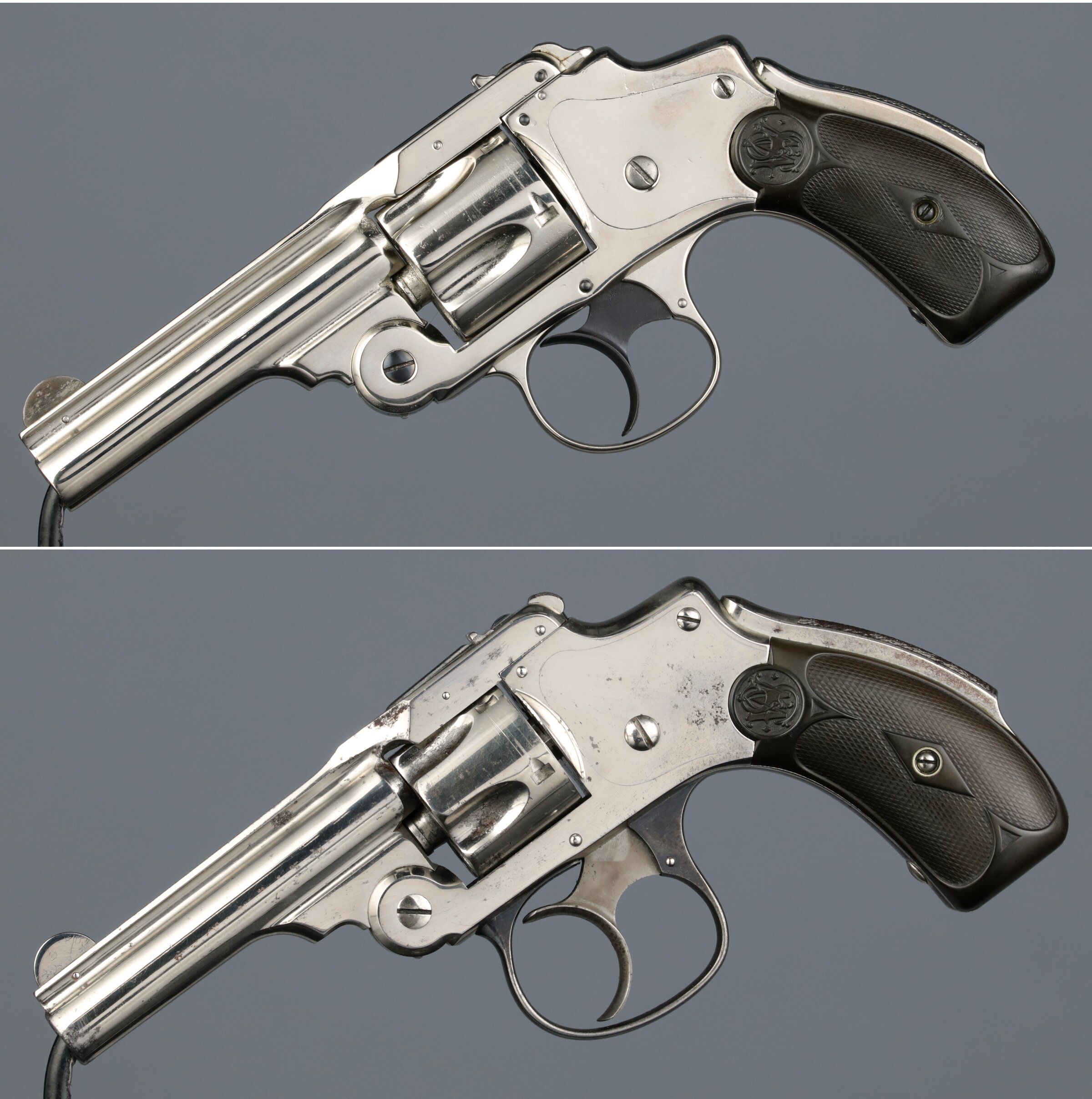 Two Smith & Wesson Safety Hammerless Double Action Revolvers | Rock ...