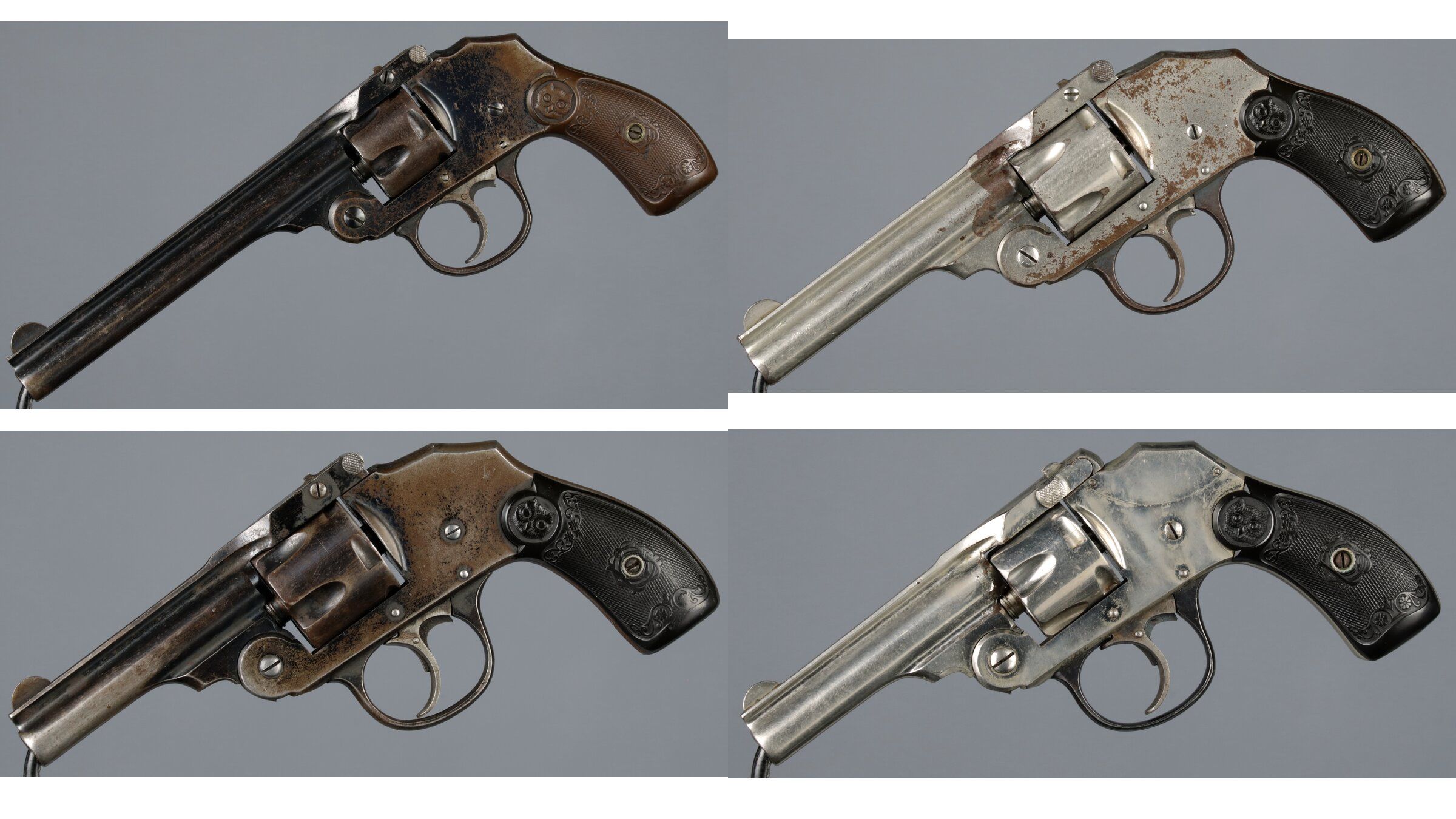 Four Iver Johnson Double Action Revolvers | Rock Island Auction