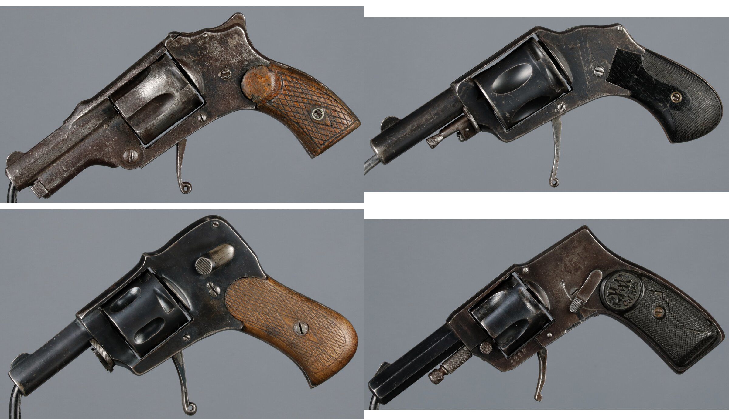 Four Velo-Dog Double Action Revolvers | Rock Island Auction