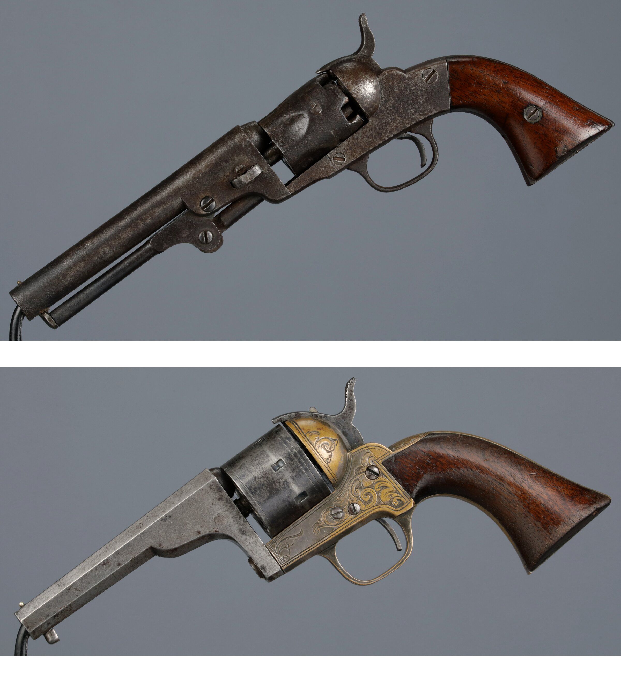 Two Antique Single Action Revolvers | Rock Island Auction