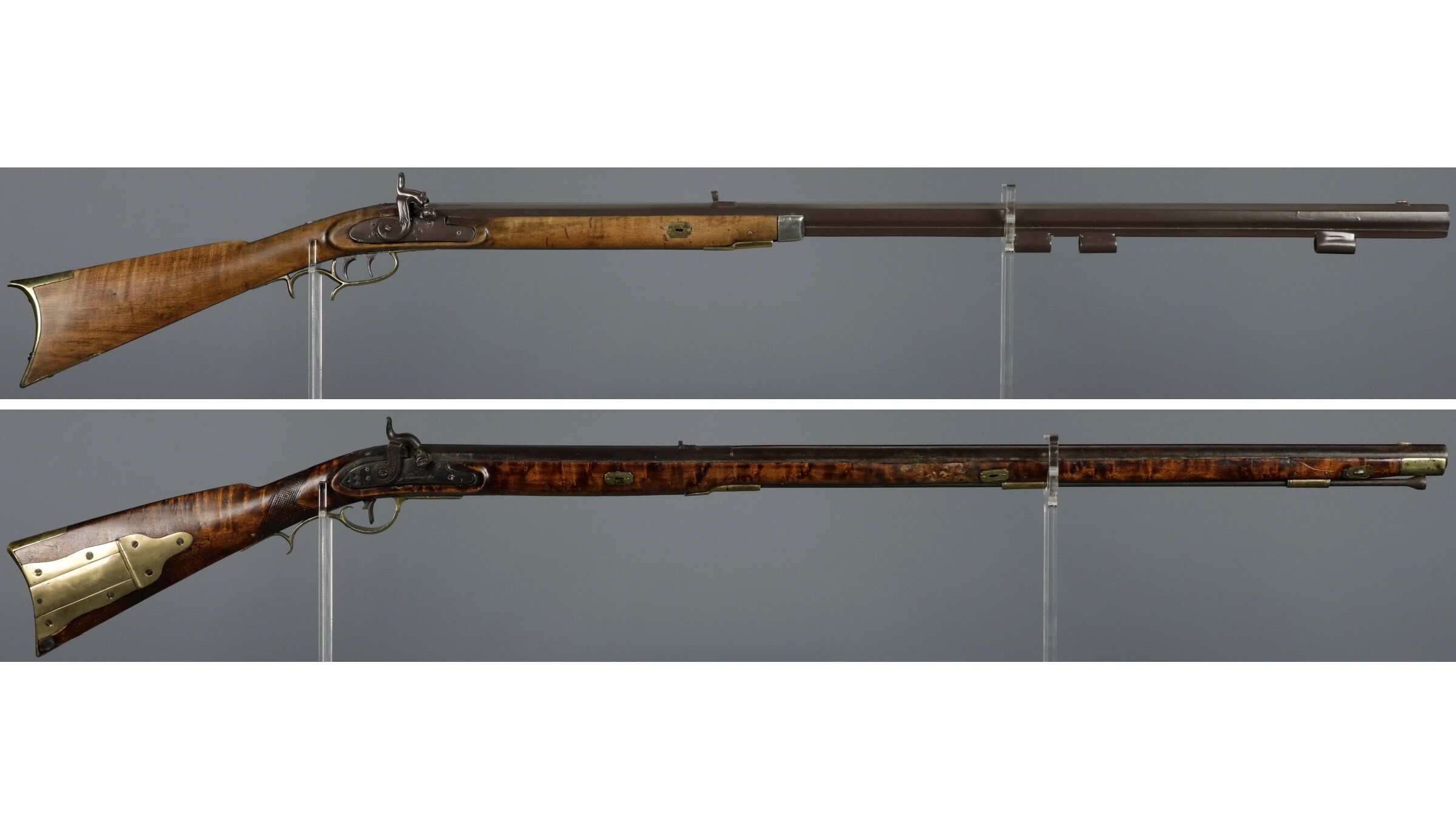 Two Percussion Rifles | Rock Island Auction