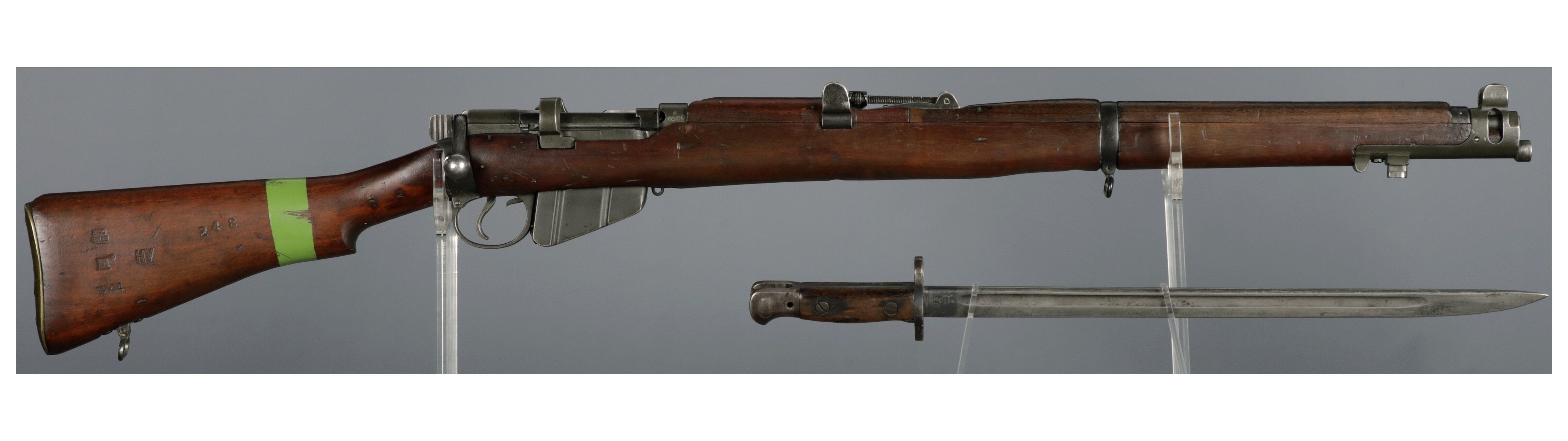 Australian Lithgow No. 1 Mk III* Bolt Action Rifle with Bayonet | Rock ...