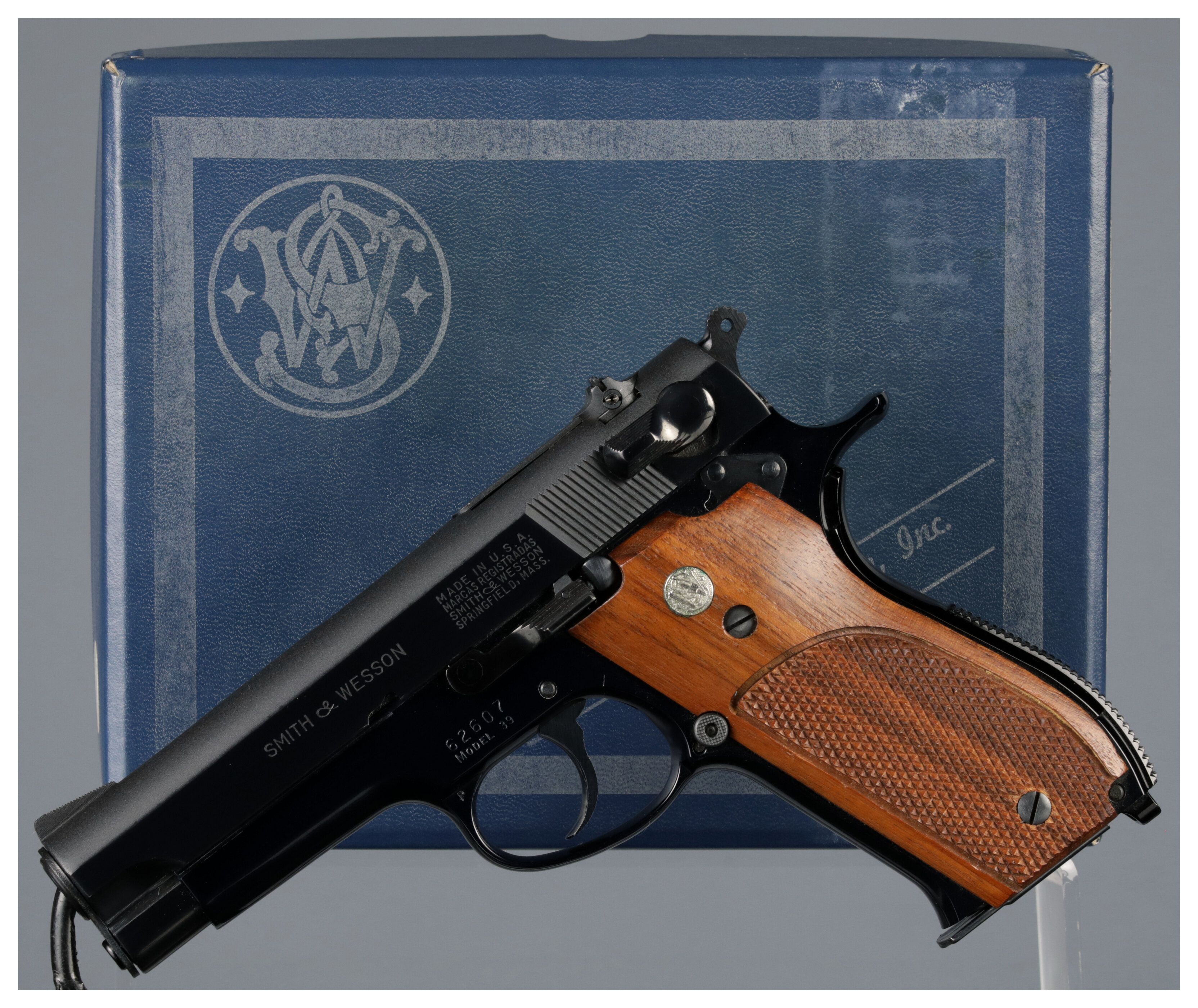 Smith & Wesson Model 39 Semi-Automatic Pistol with Box | Rock Island ...