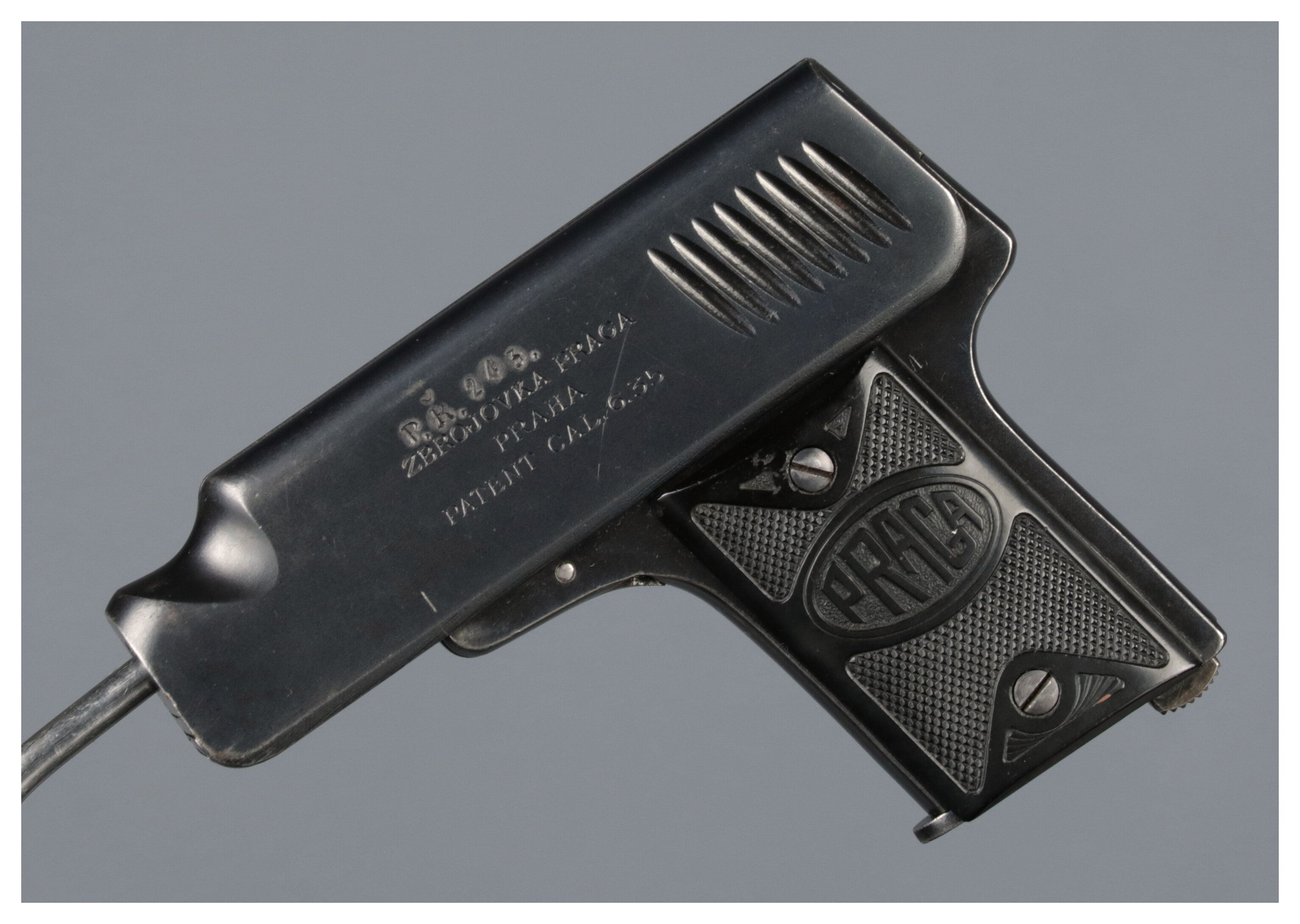 Scarce Zbrojovka Praga Model 1921 Folding Trigger Pistol | Rock Island ...