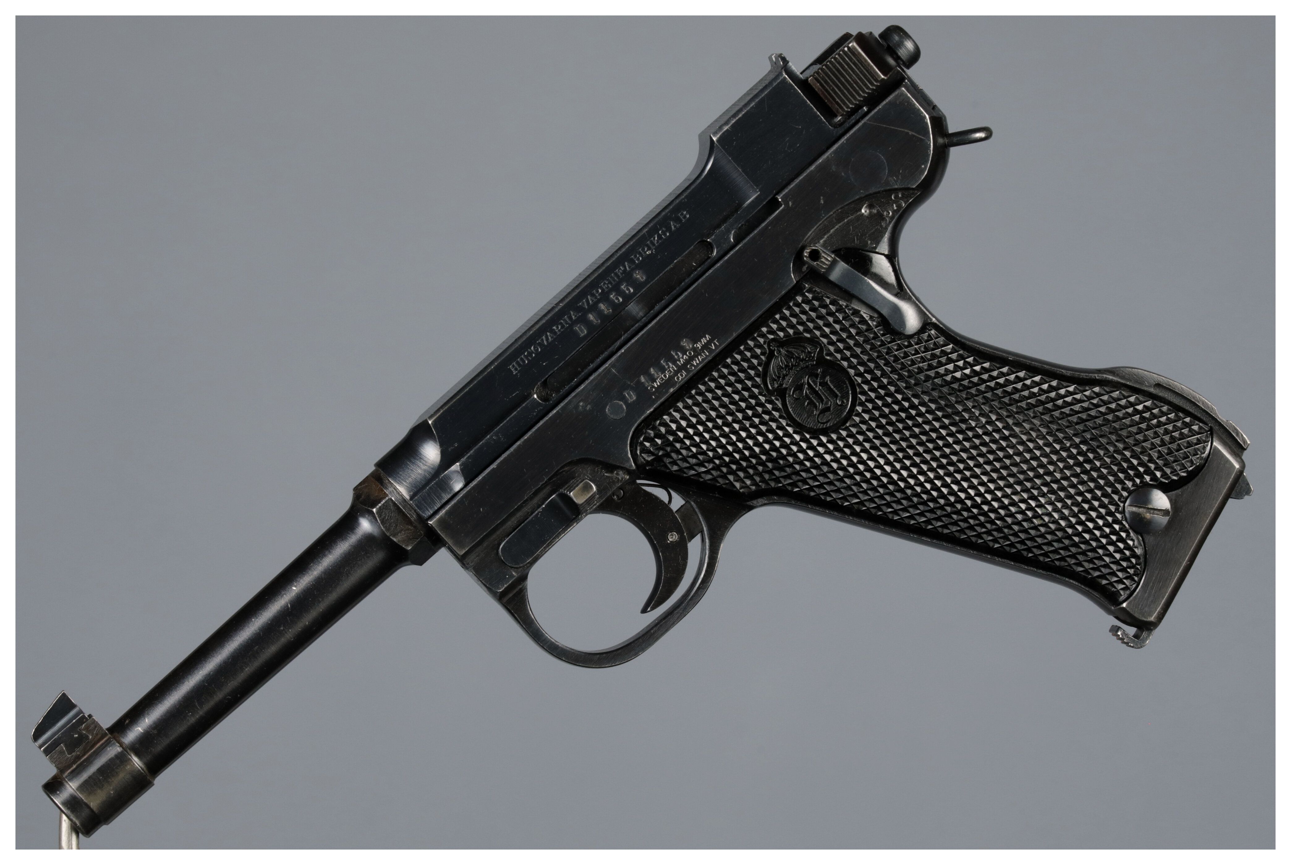 Swedish Husqvarna Lahti M40 Semi-Automatic Pistol | Rock Island Auction