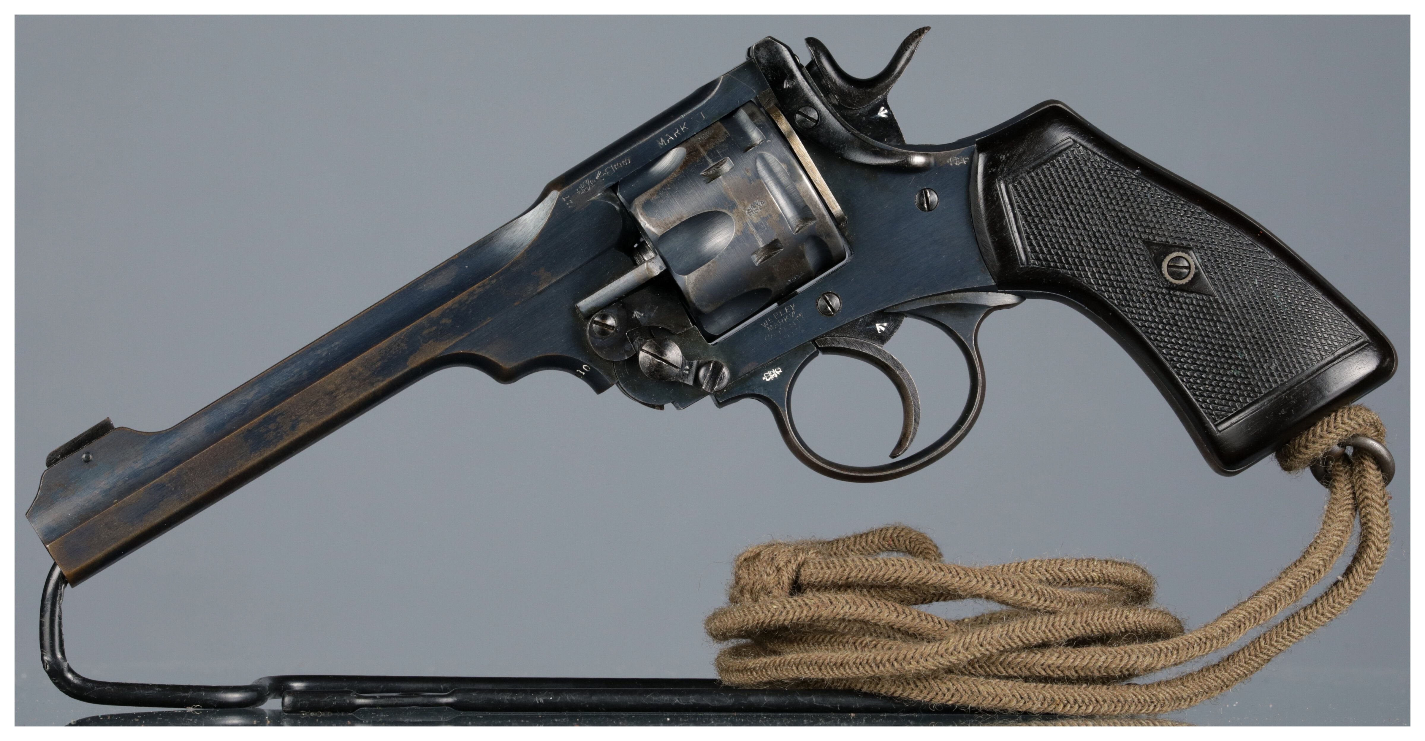 Webley & Scott Mark VI Revolver with Holster | Rock Island Auction