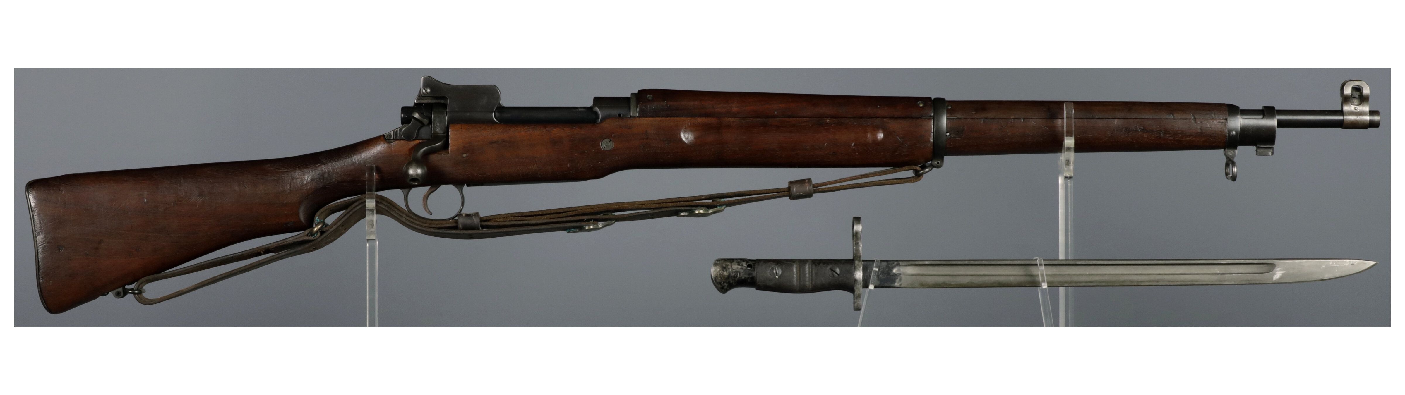 U.S. Remington Model 1917 Bolt Action Rifle with Bayonet | Rock Island ...