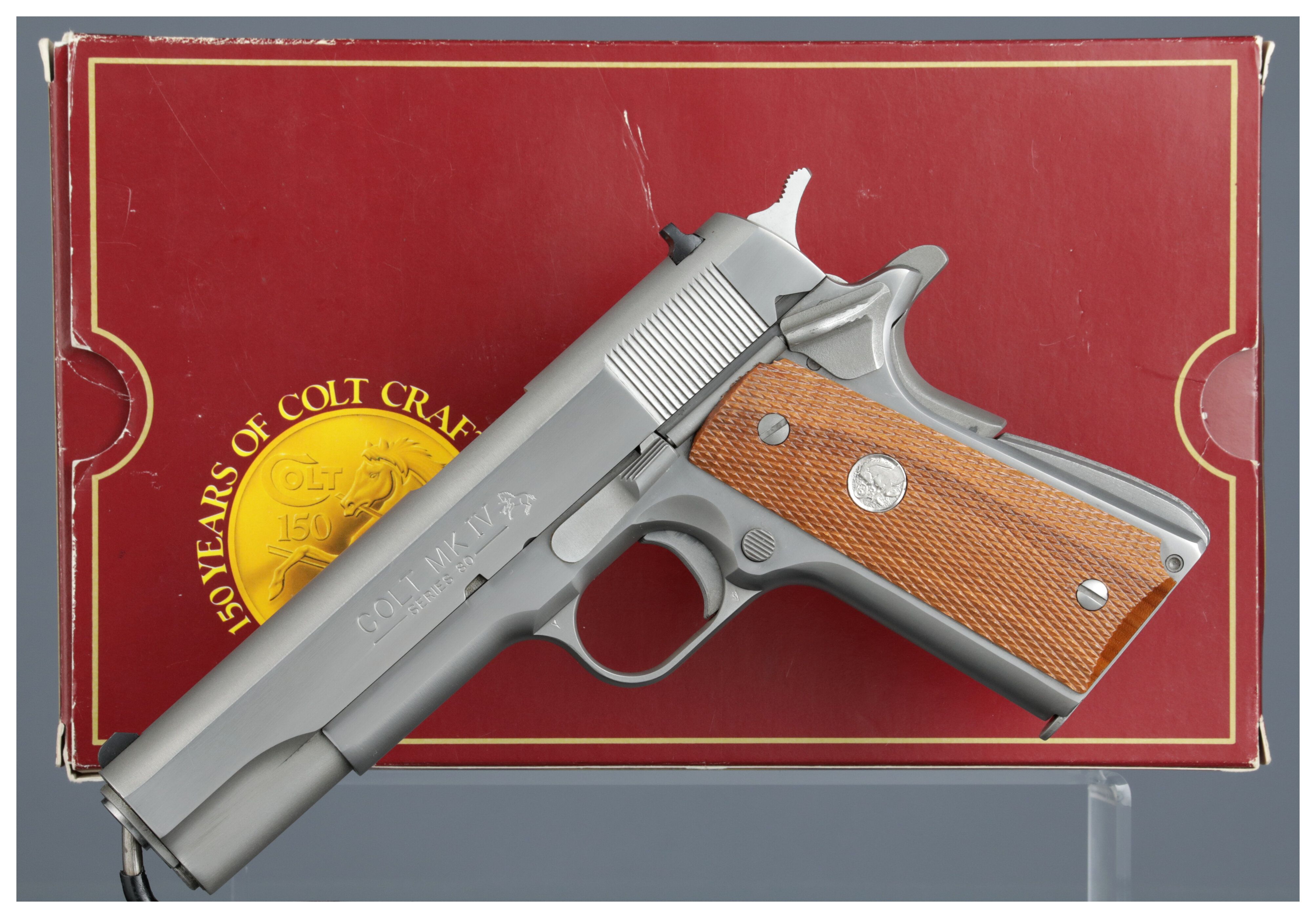 Colt MKIV Series 80 Government Semi-Automatic Pistol with Box | Rock ...