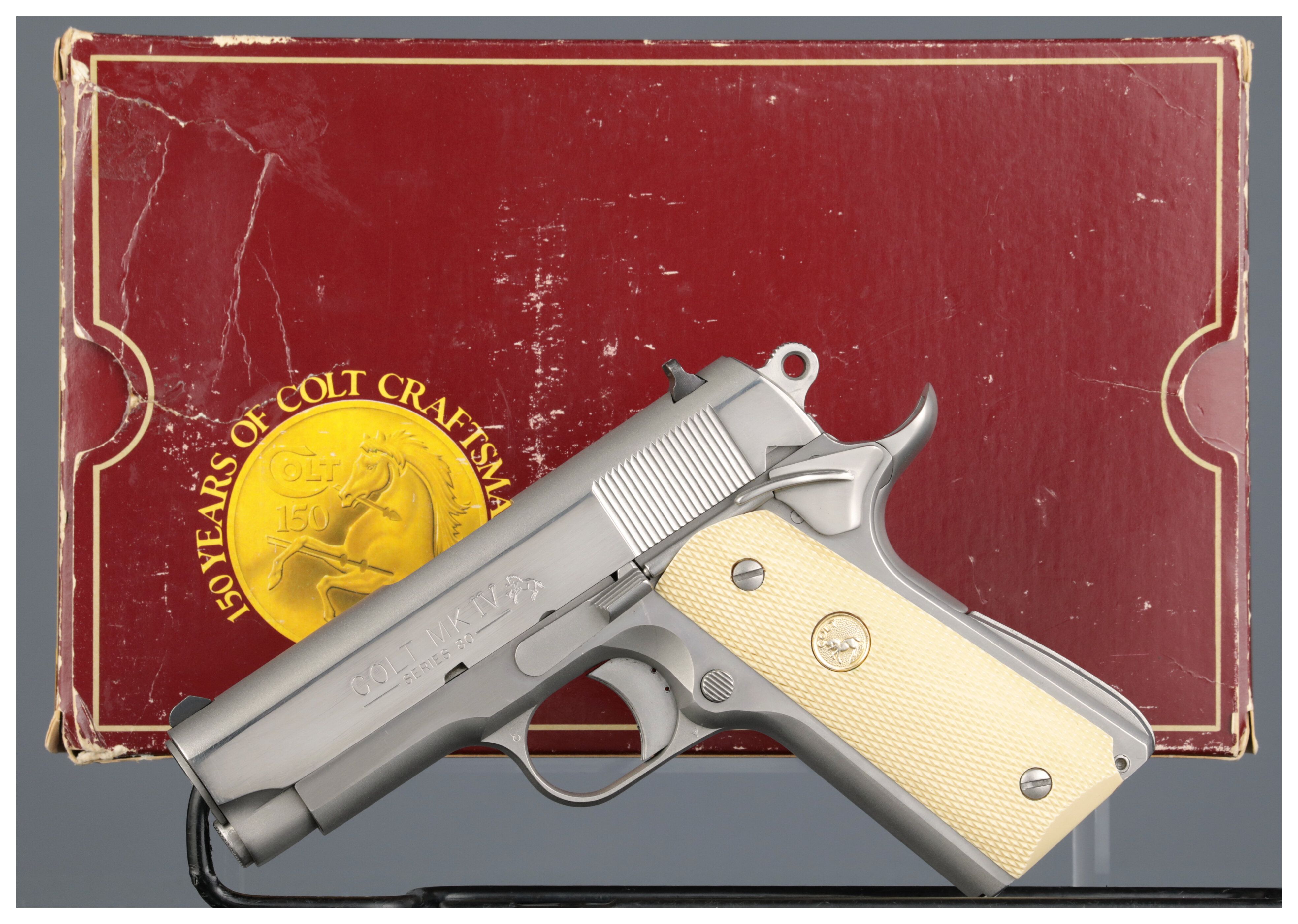 Colt MK IV Series 80 Commanding Officer's Model Pistol with Box | Rock ...