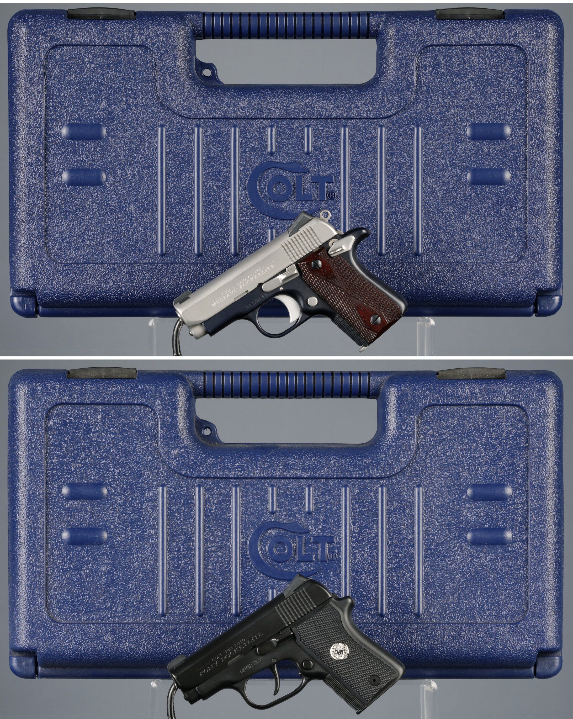 Two Scott McDougall Upgraded Colt Pocketlite Pistols | Rock Island Auction