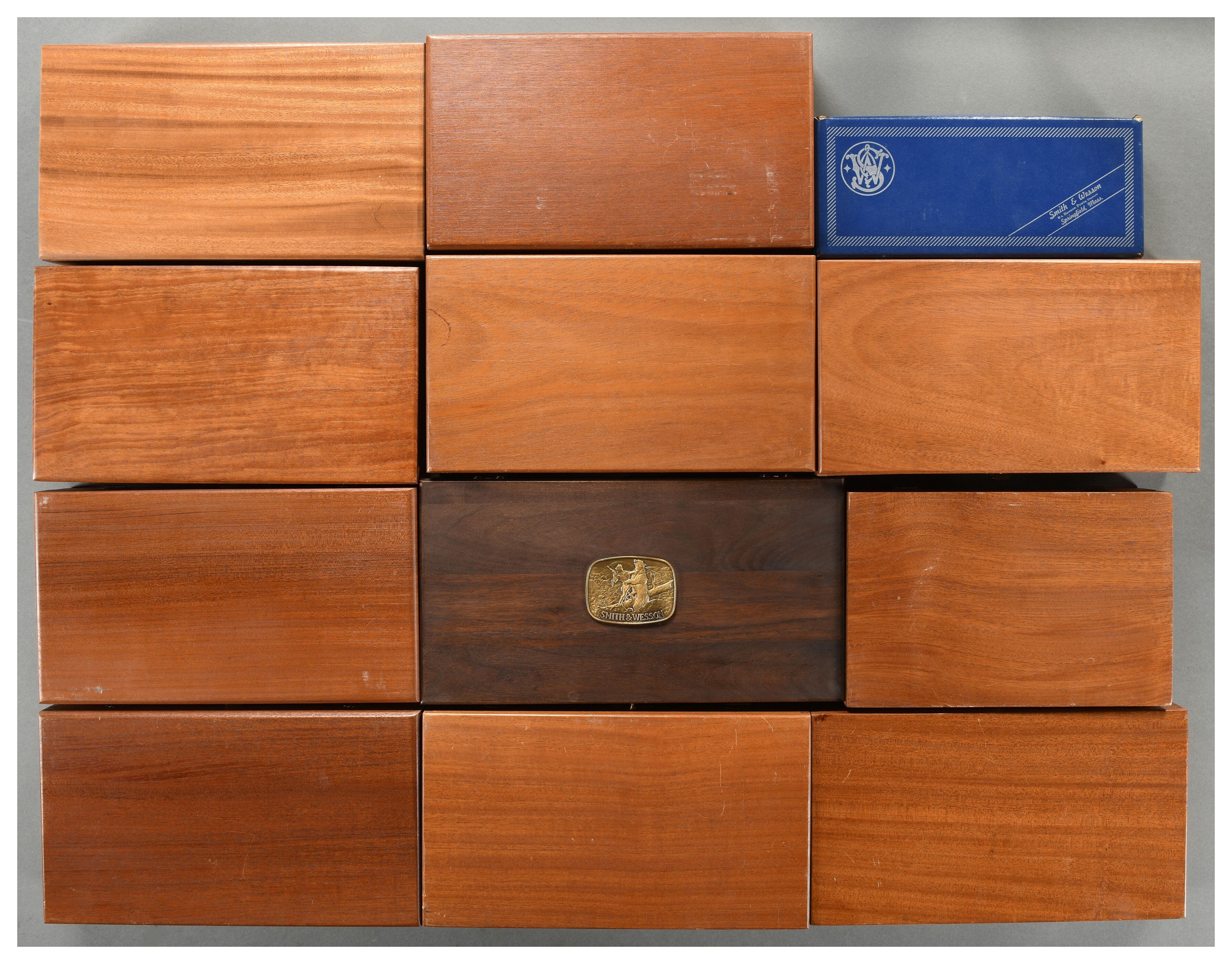 Group of Assorted Smith & Wesson Handgun Boxes and Cases | Rock Island ...
