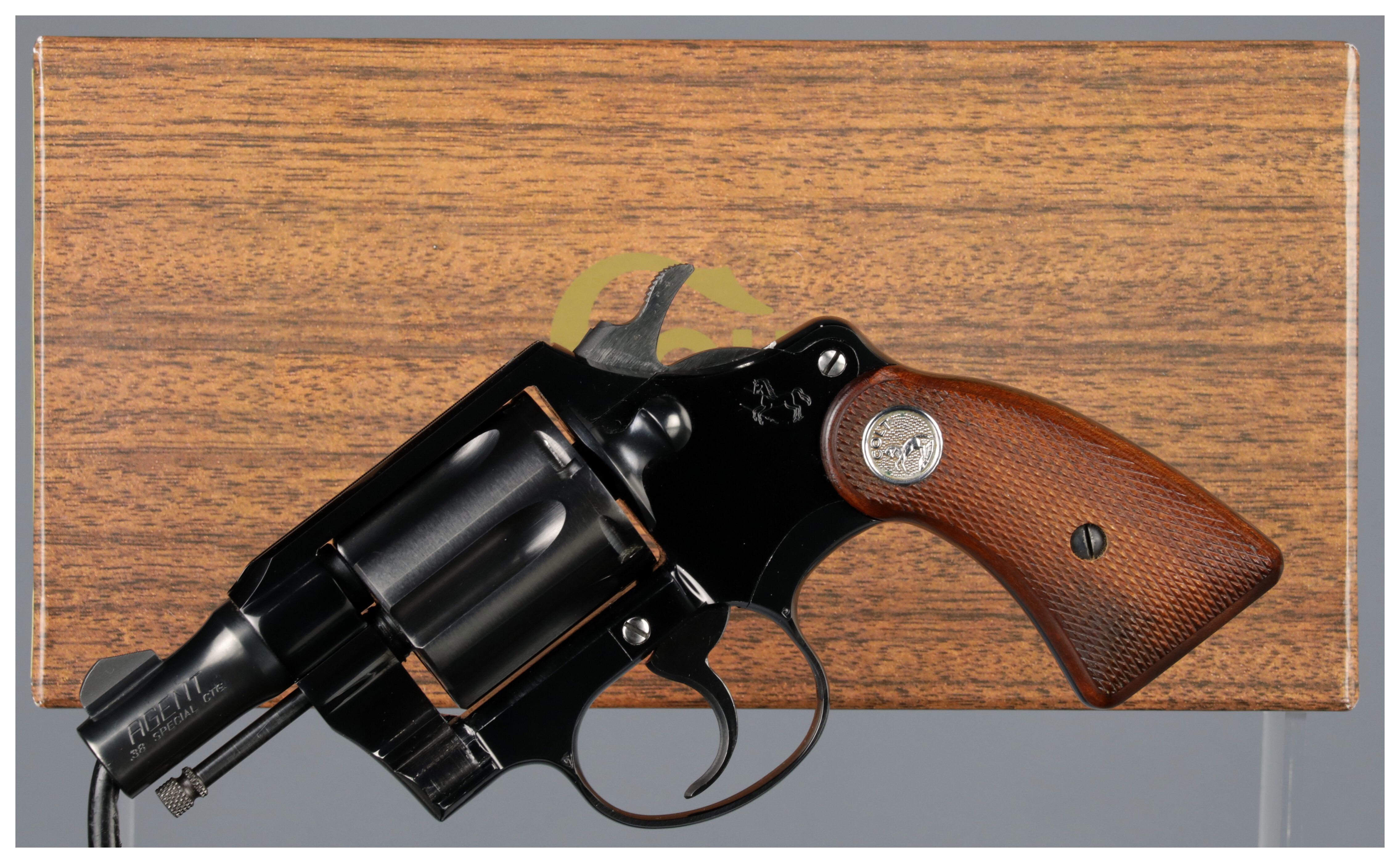 Colt Agent Double Action Revolver with Box | Rock Island Auction