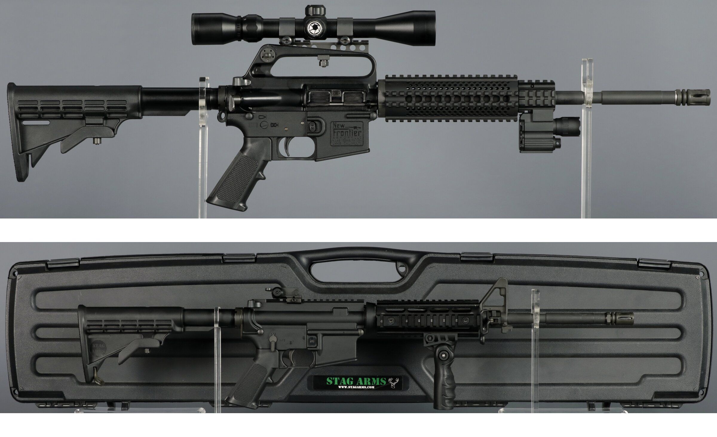 Two Semi-Automatic Rifles | Rock Island Auction