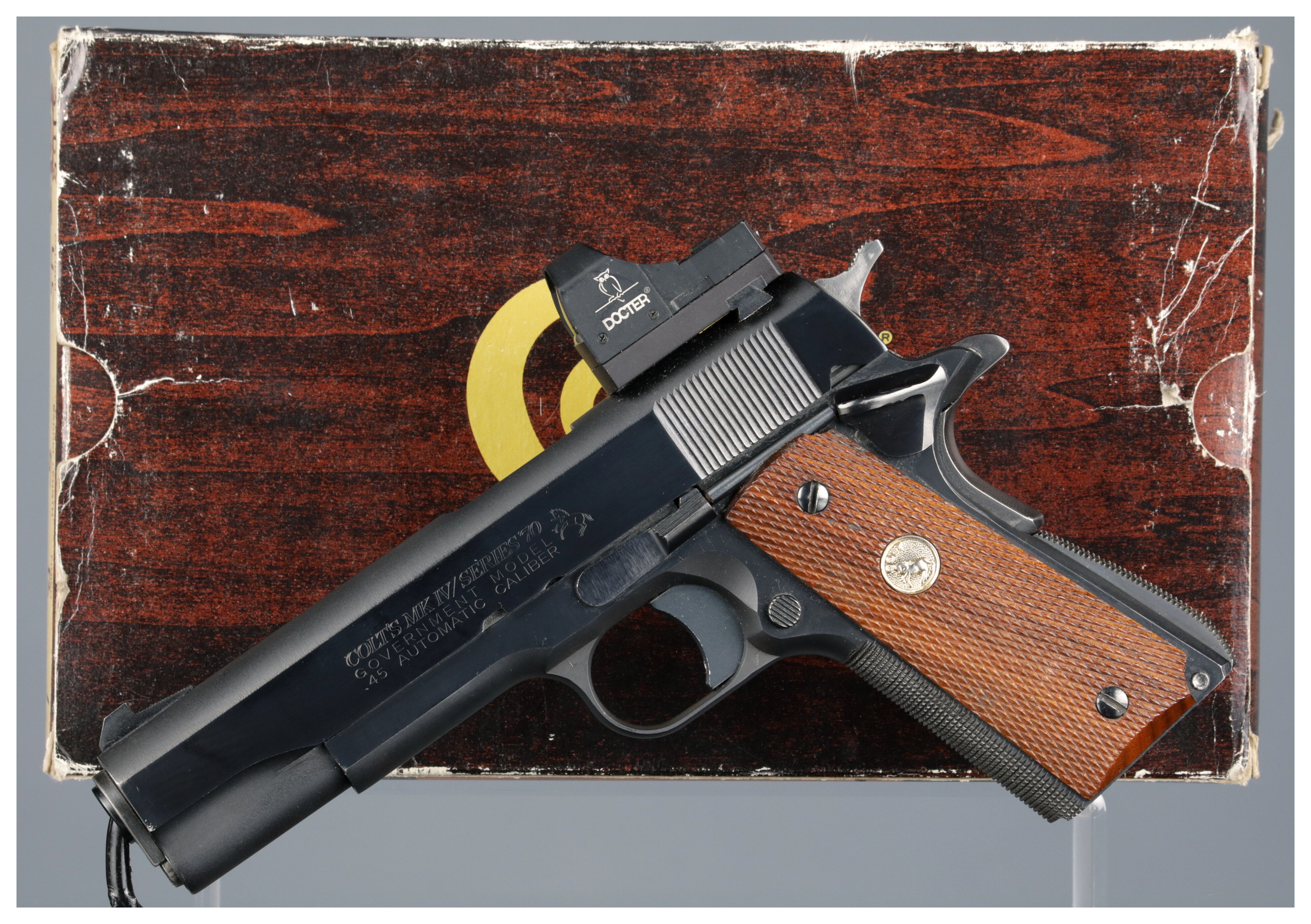 Colt MK IV Series 70 Government Model Semi-Automatic Pistol | Rock ...