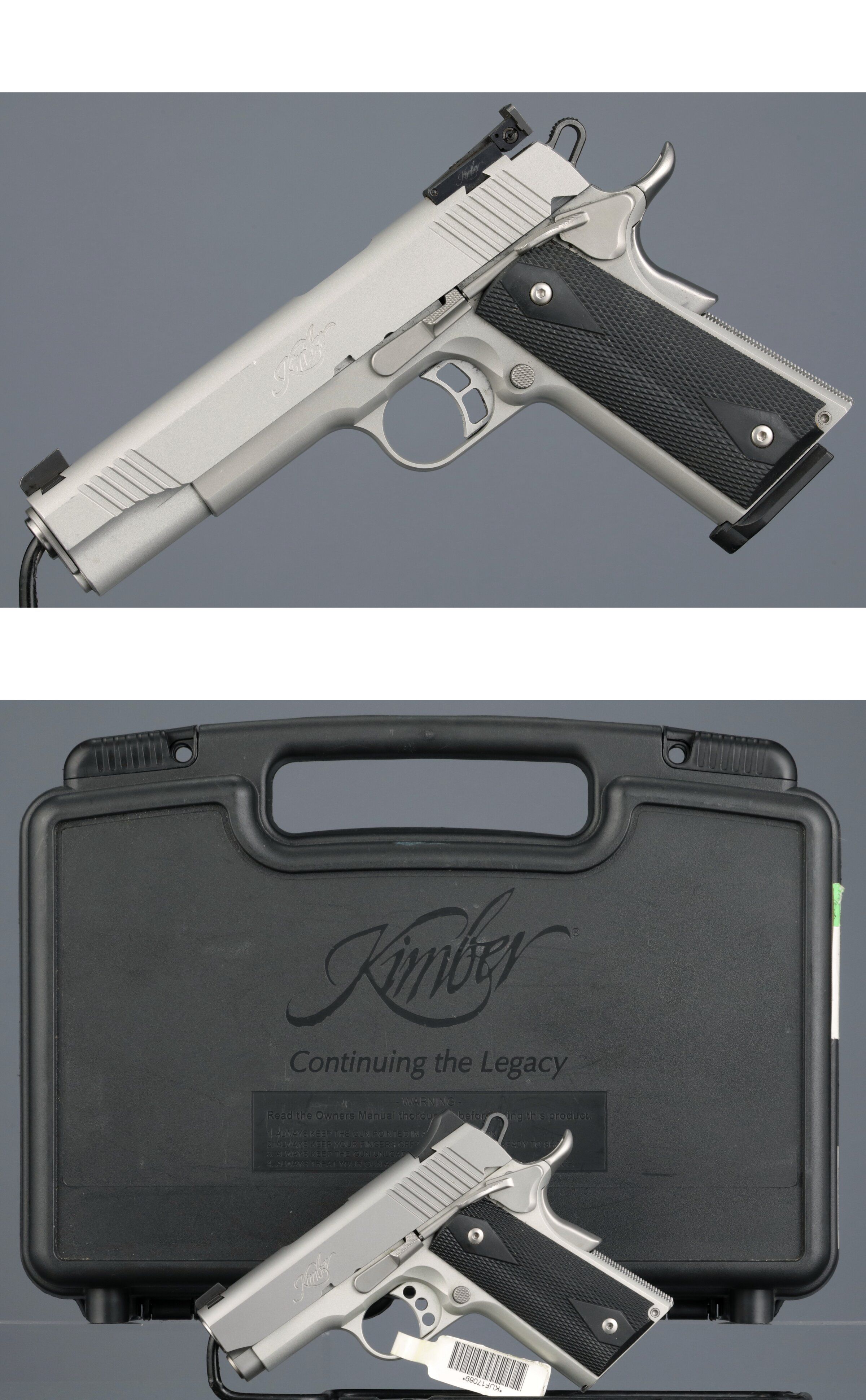 Two Kimber Semi-Automatic Pistols | Rock Island Auction