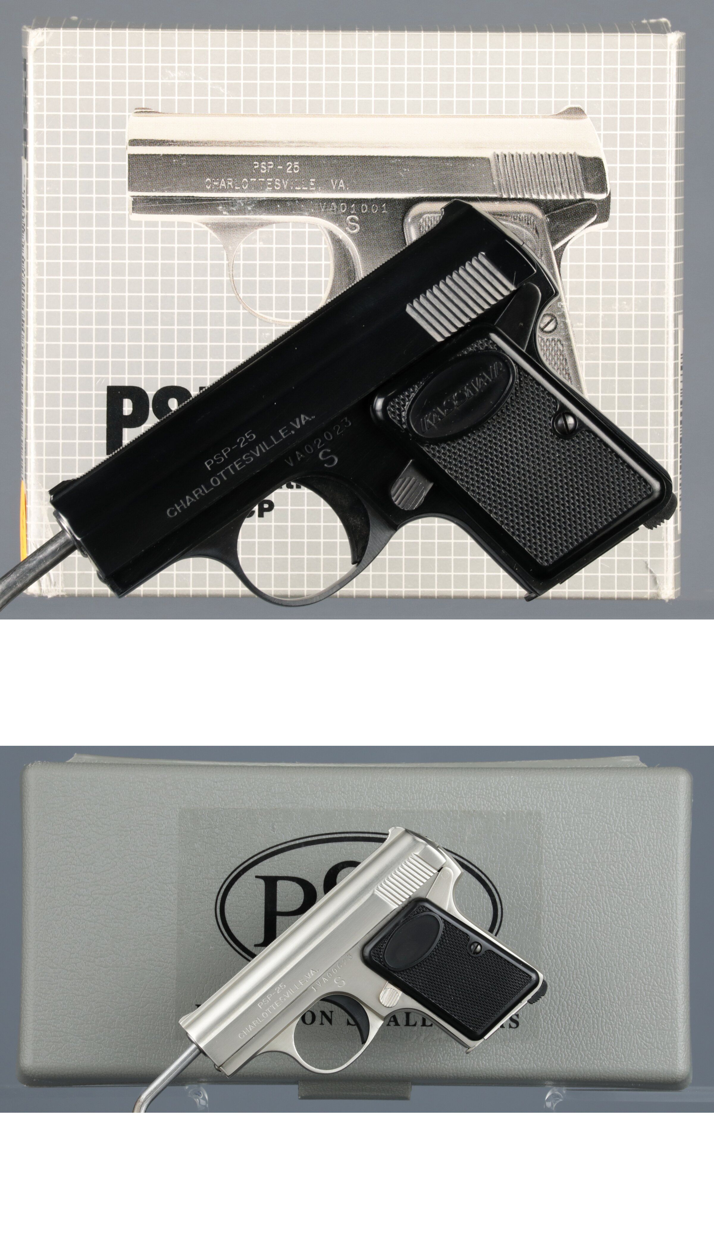 Two Precision Small Parts PSP-25 Semi-Automatic Pistols | Rock Island ...