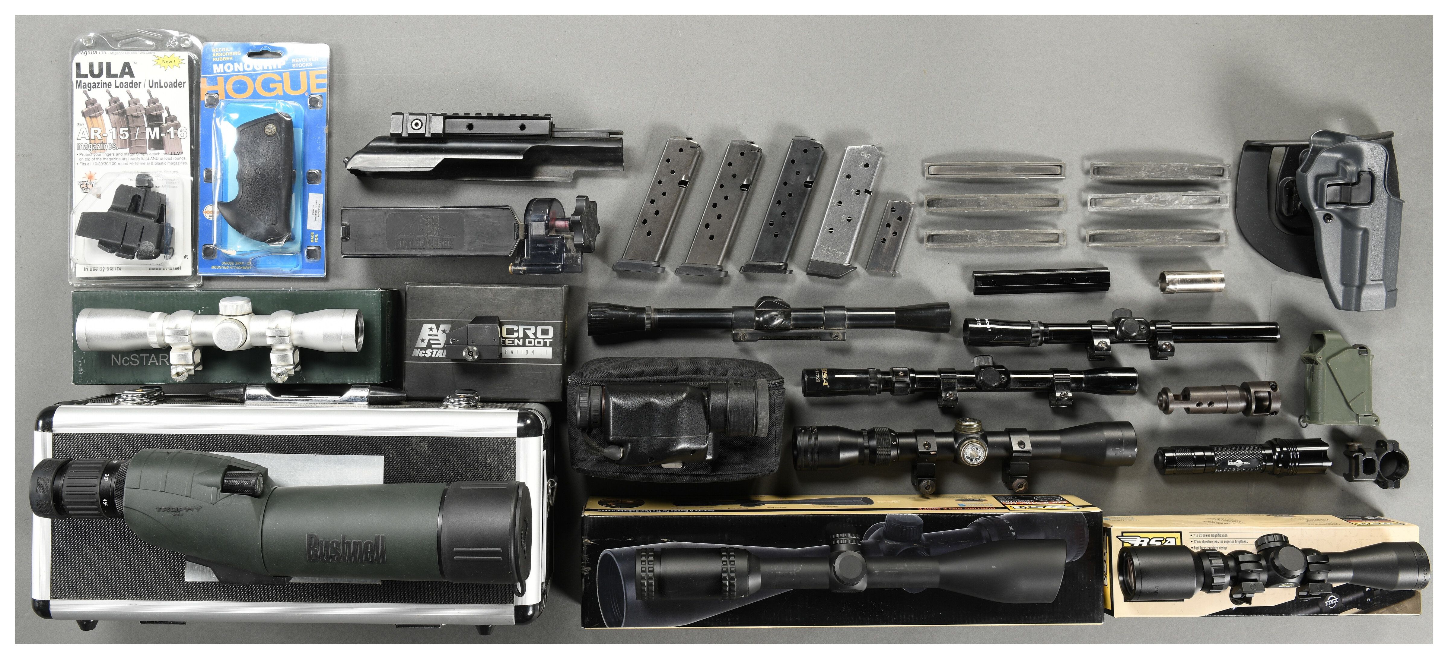 Group of Scopes and Accessories | Rock Island Auction