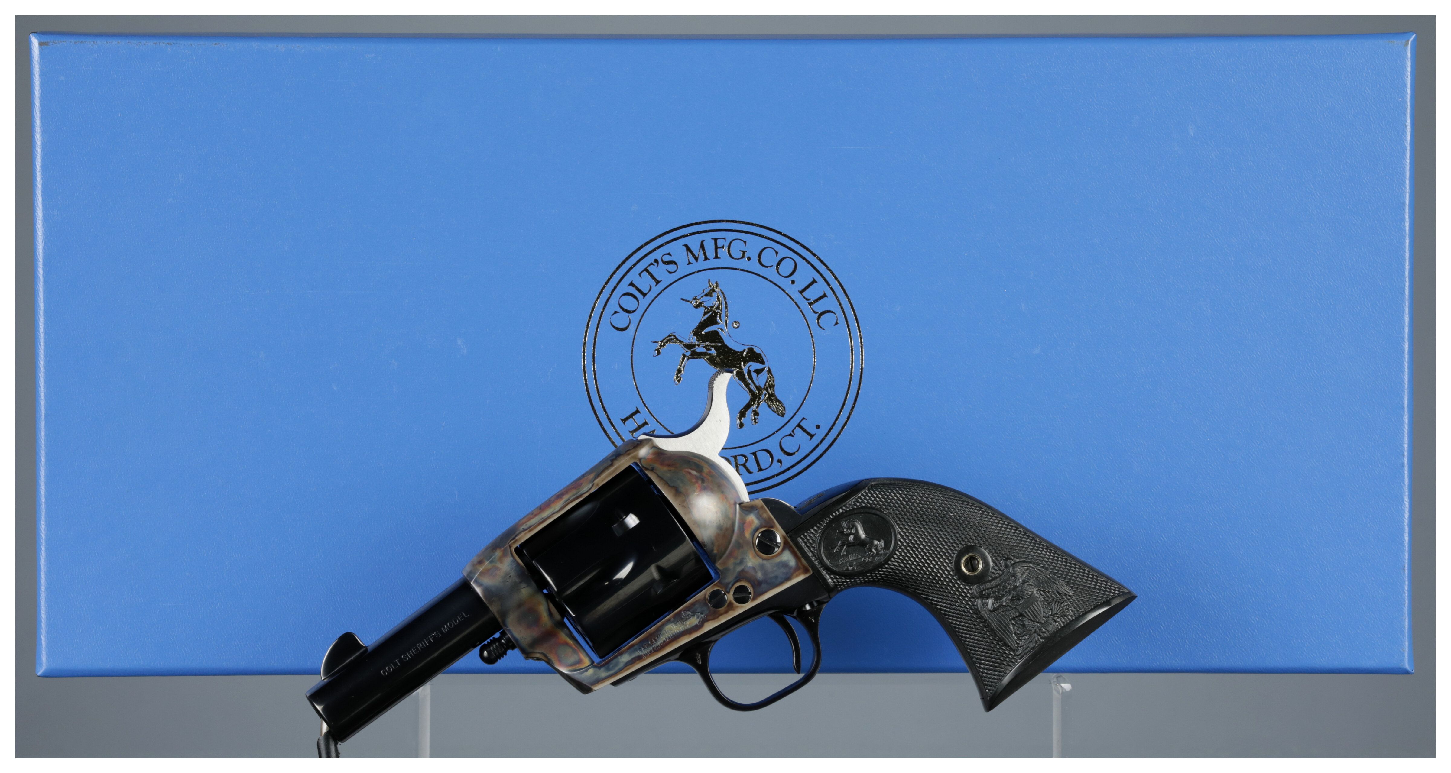 Colt Third Generation Sheriffs Model Single Action Army Revolver | Rock ...