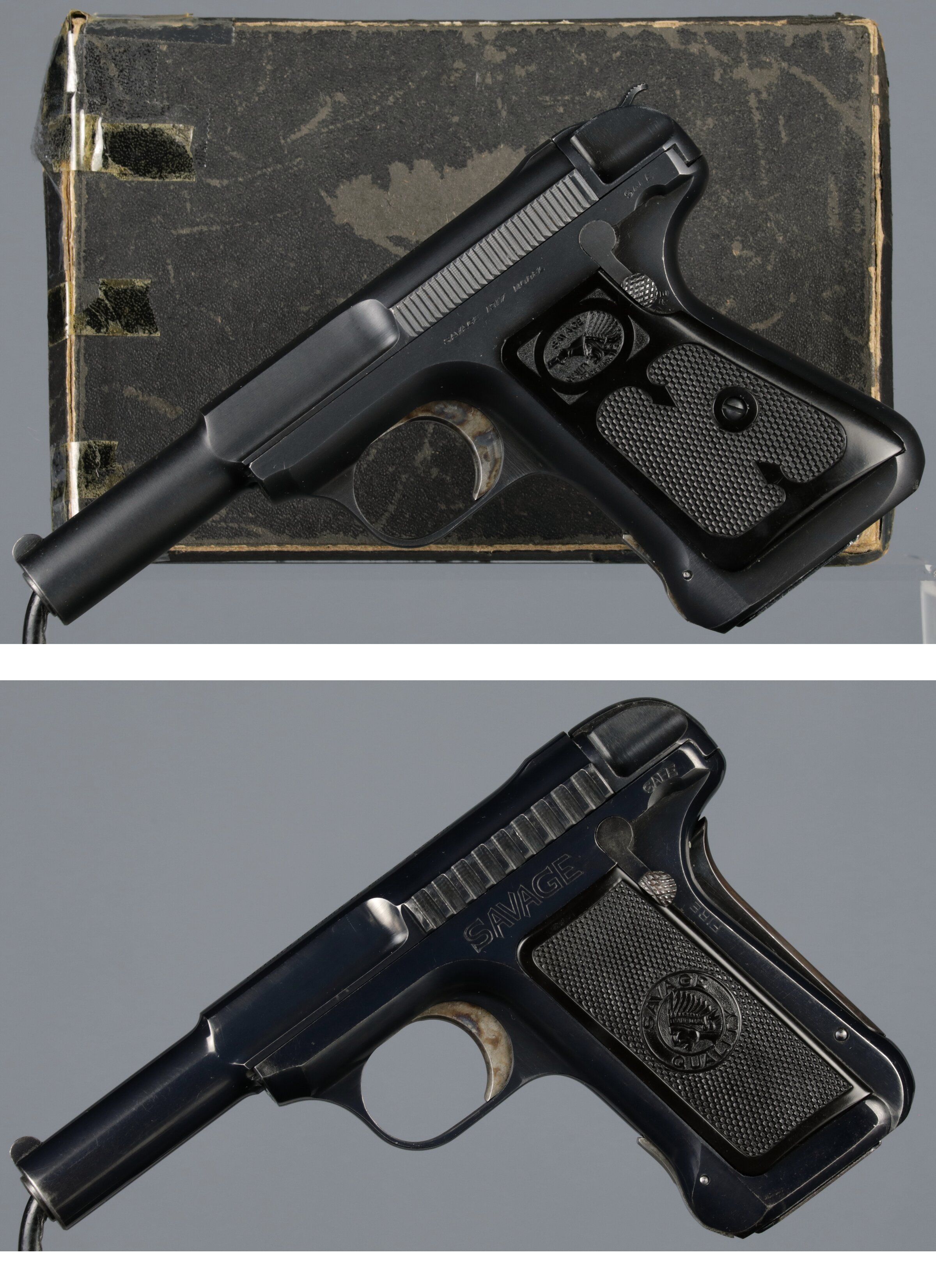 Two Savage Semi-Automatic Pistols | Rock Island Auction