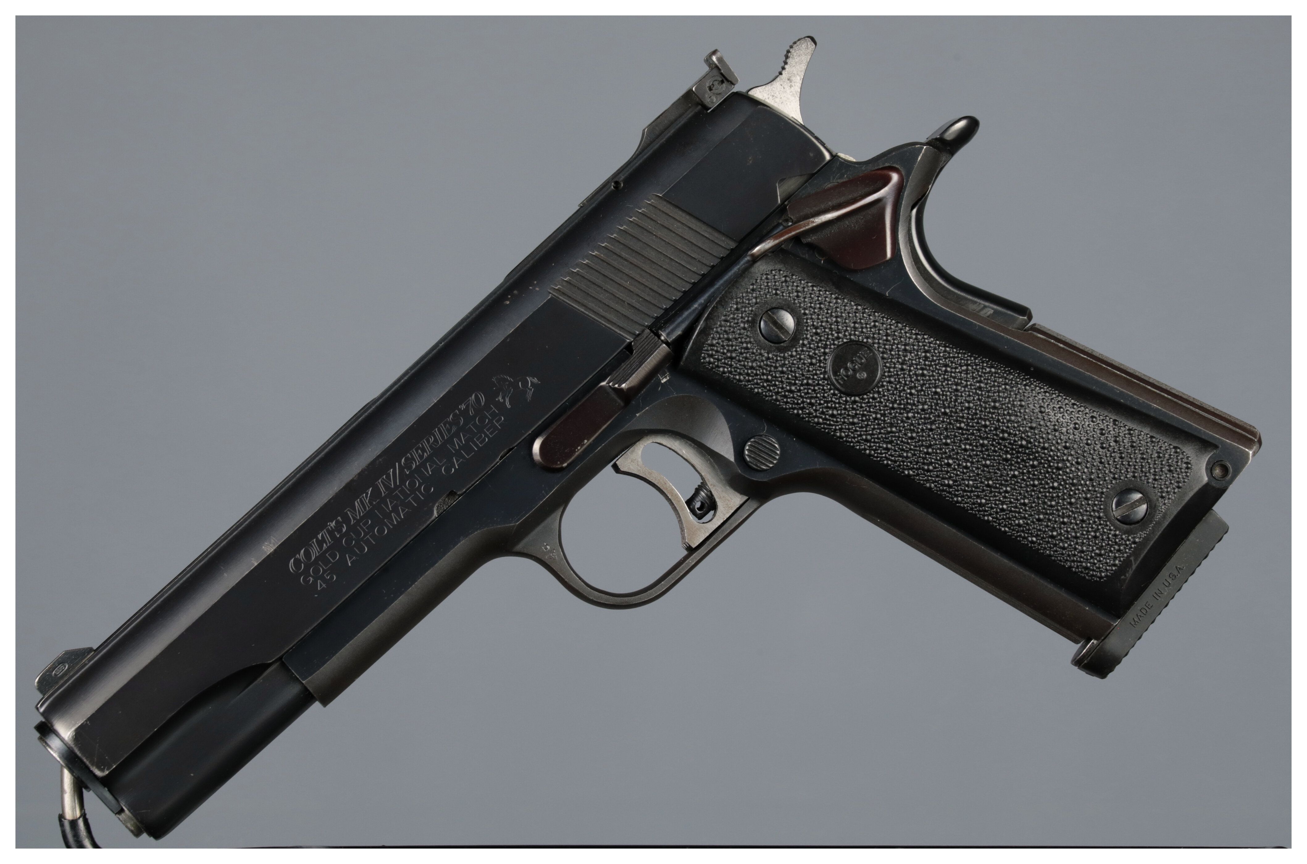 Colt MK IV Series 70 Gold Cup National Match Pistol | Rock Island Auction
