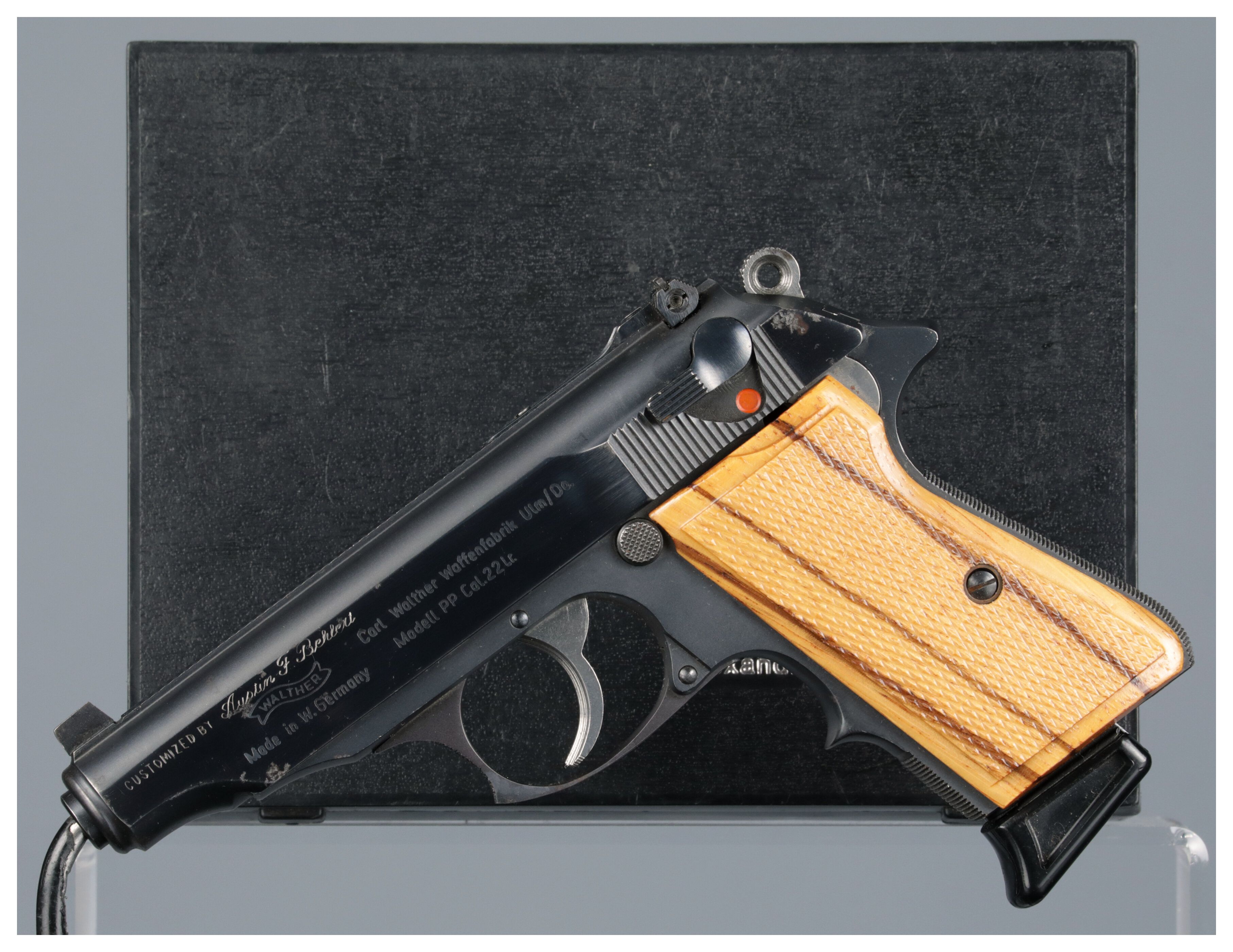Austin Behlert Upgraded Walther/Interarms PP Pistol with Case | Rock ...