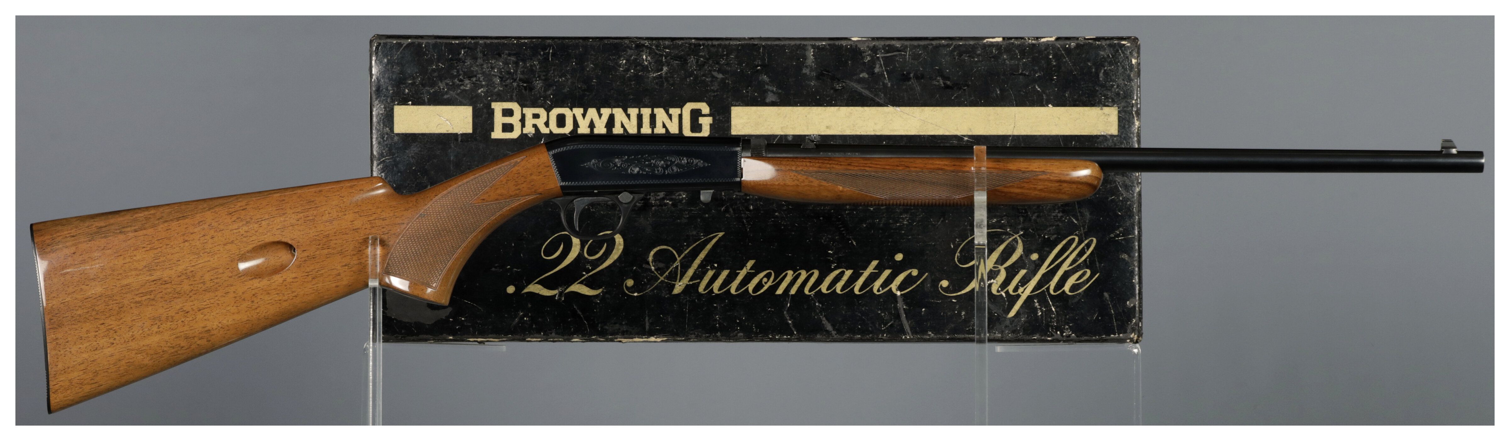 Belgian Browning .22 Semi-Automatic Rifle with Box | Rock Island Auction