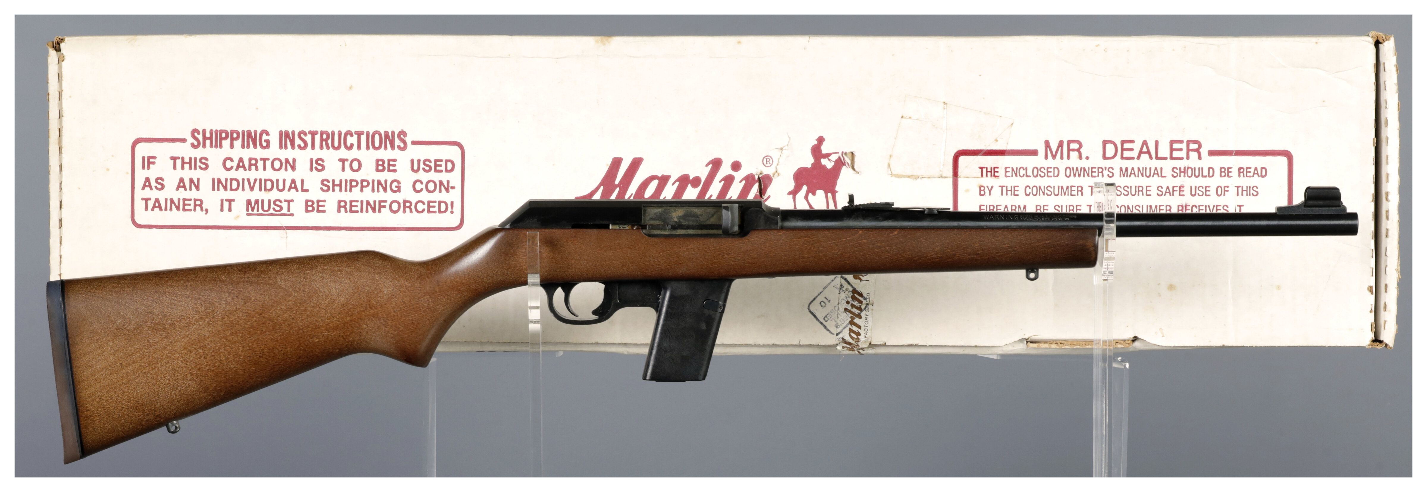 Marlin Model 9 Semi-Automatic Camp Carbine with Box | Rock Island Auction